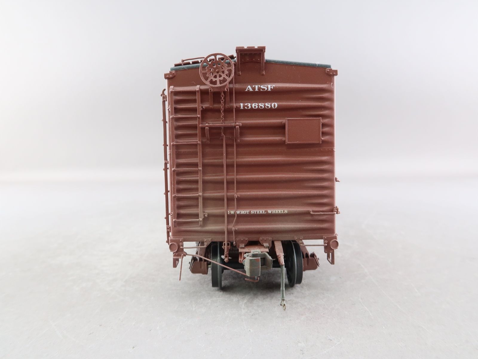 O Brass Model - PC Protocraft PC-3507-O AT&SF Santa Fe BX-27 1937 AAR ...