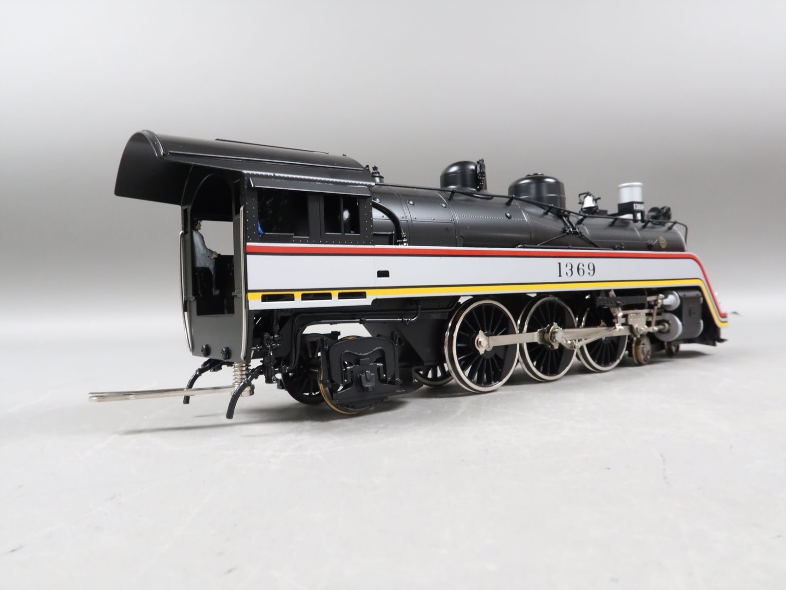 O Brass Model - Weaver G1088-S AT&SF Santa Fe Valley Flyer 4-6-2 #1369 ...