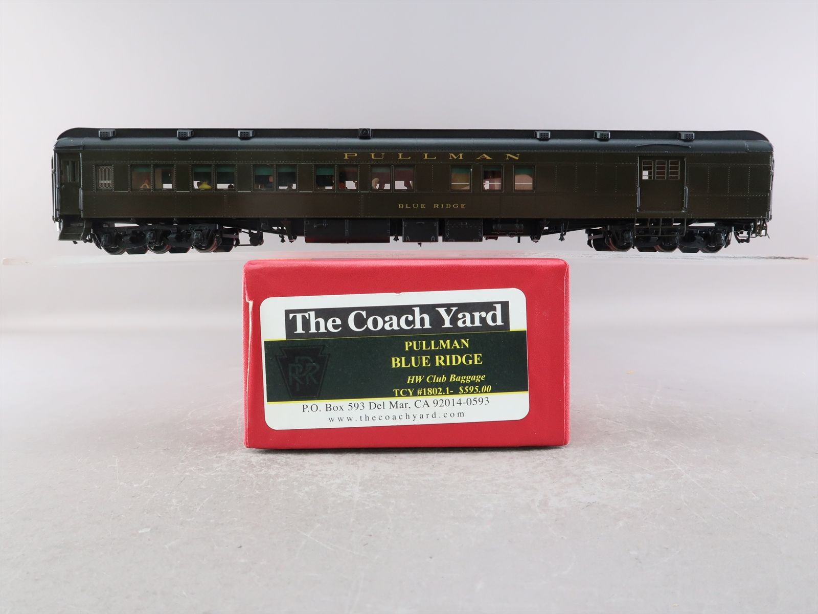 HO Brass Model - TCY 1802.1 PRR Pennsylvania HW Heavyweight Club ...