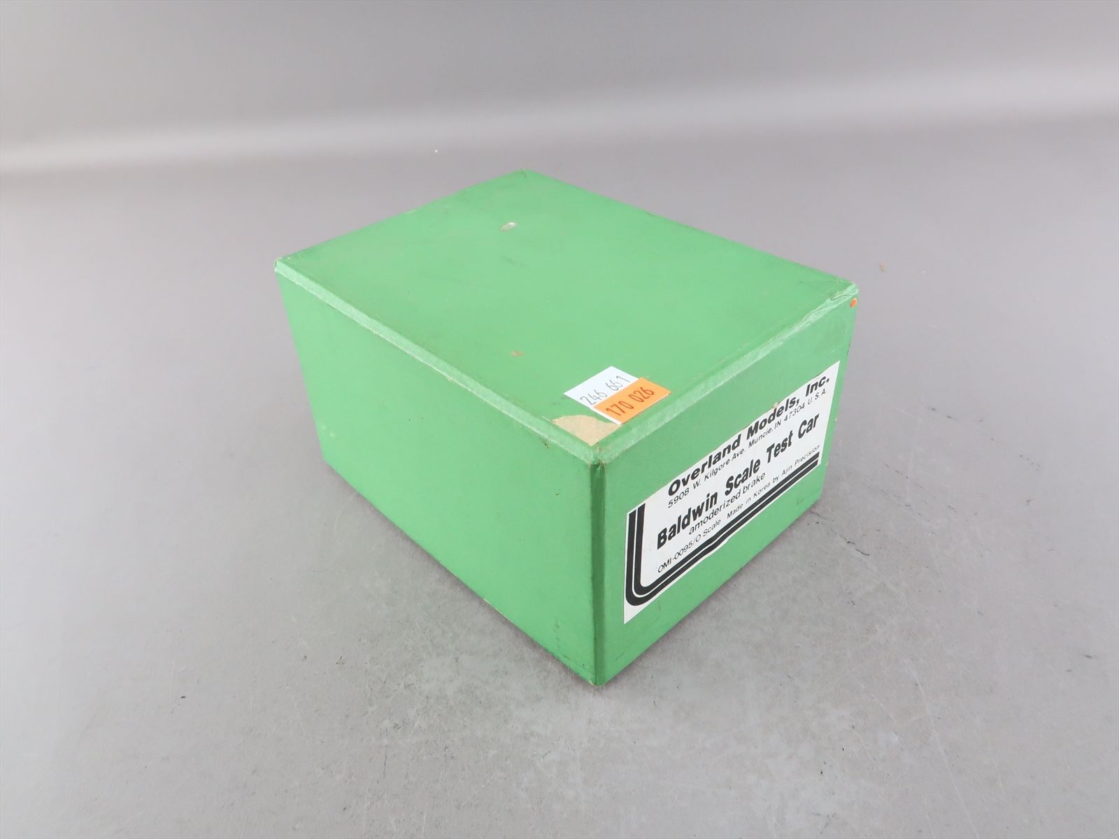 O Brass Model - OMI 0095 MEC Maine Central Baldwin Scale Test Car ...