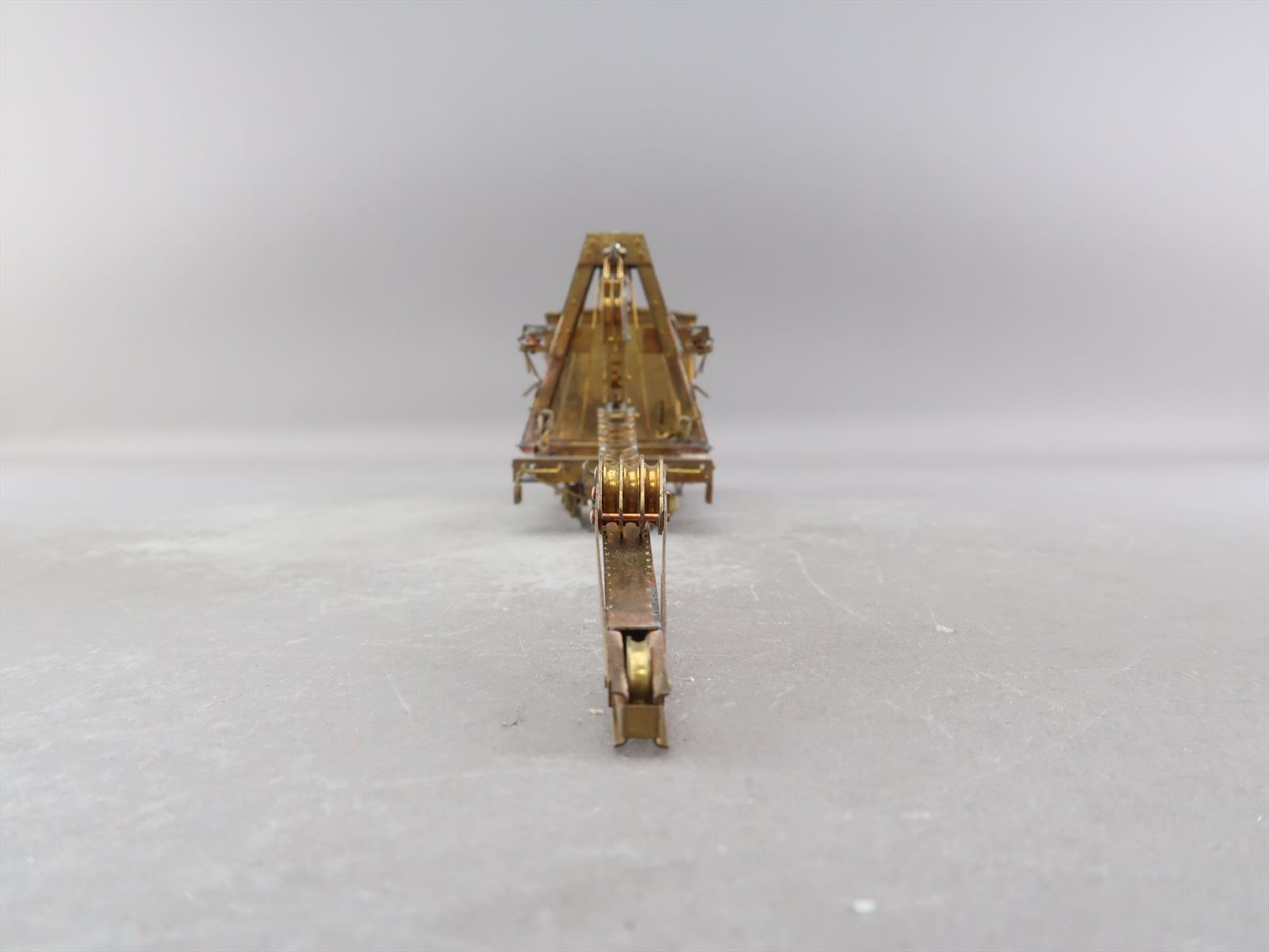 On3 Brass Model - WMC D&RGW Rio Grande Derrick OP w/ Idler Car ...