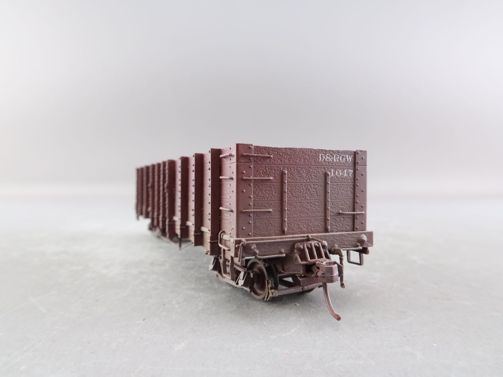 Sn3 Brass Model - Pecos River D&RGW Rio Grande High Side Gondola #1647 ...