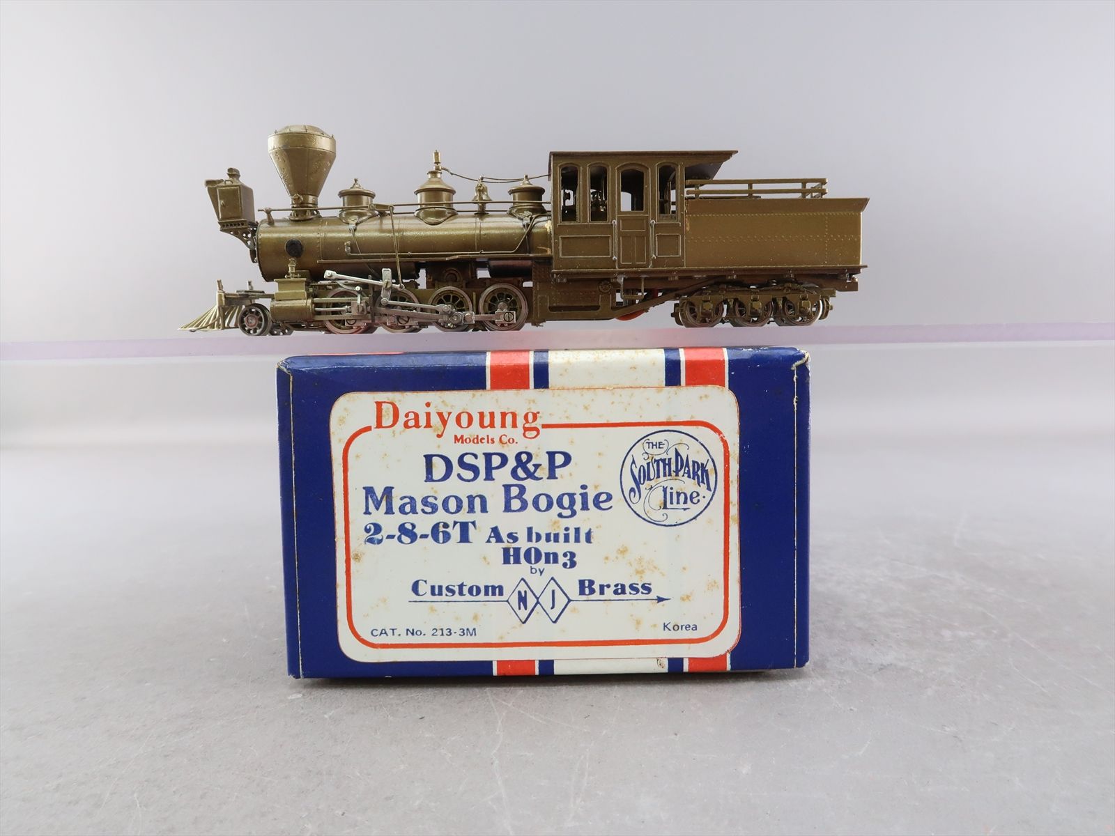 HOn3 Brass Model - NJCB ST213-3O DSP&P Denver South Park & Pacific 2-8 ...