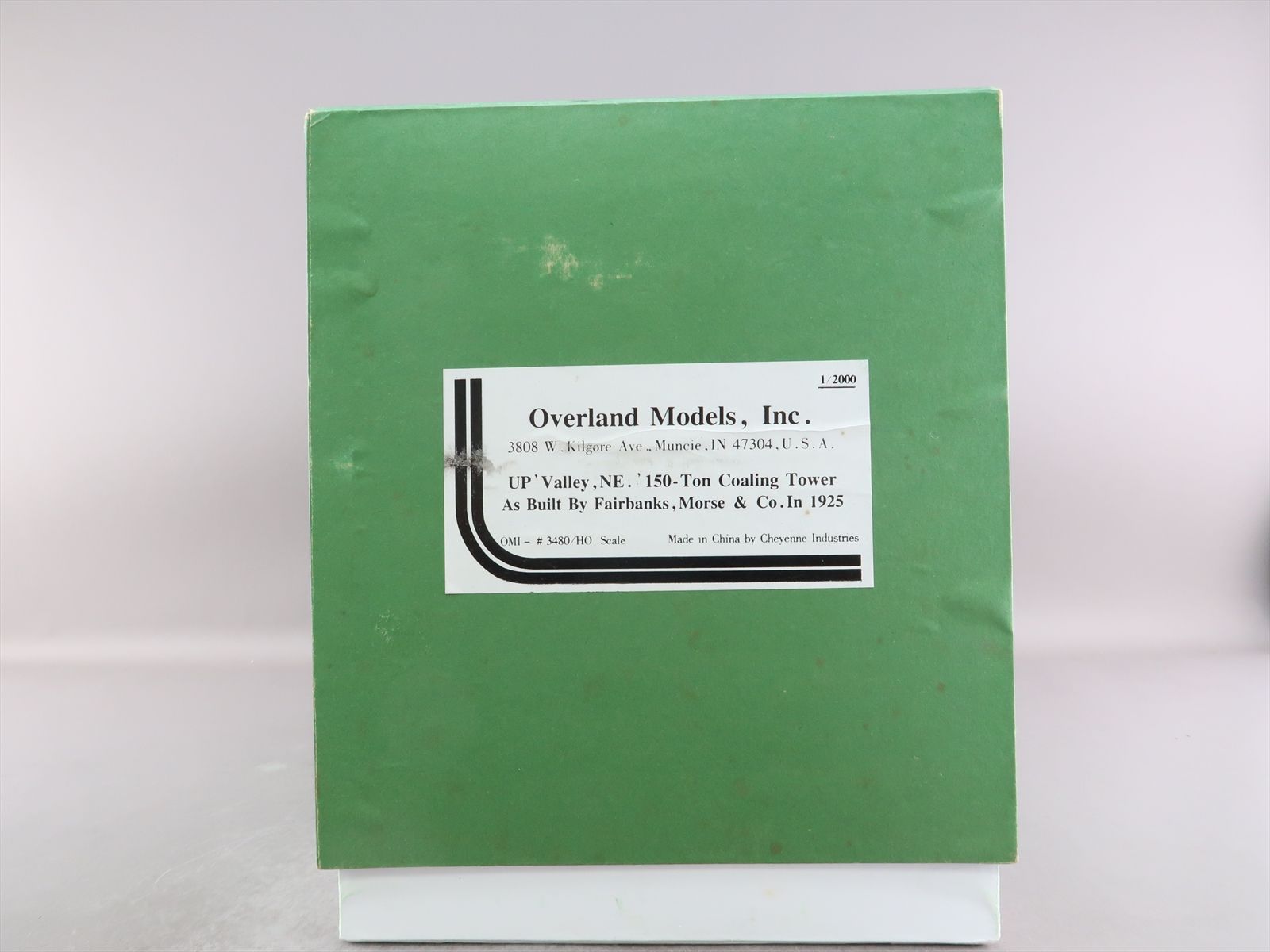 HO Brass Model Structure - OMI 3480 UP Union Pacific 150-Ton Coaling ...