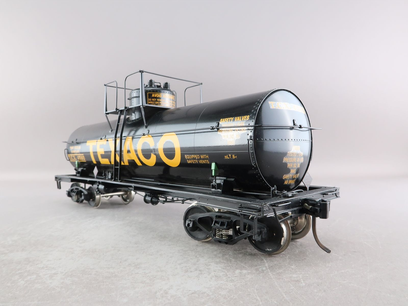 G 1:32 Brass Model - PSC 98519 TCX Texaco 10,000 Gallon Tank Car #4593 ...