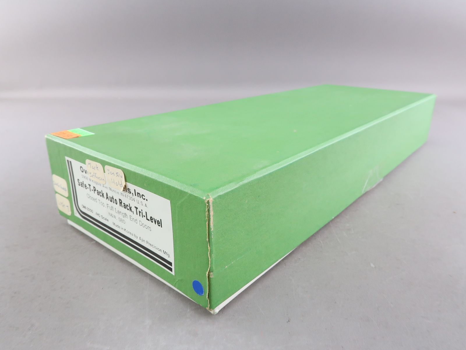 HO Brass Model - OMI 3250 Safe-T-Pack Auto Rack Tri-Level - Unpainted ...