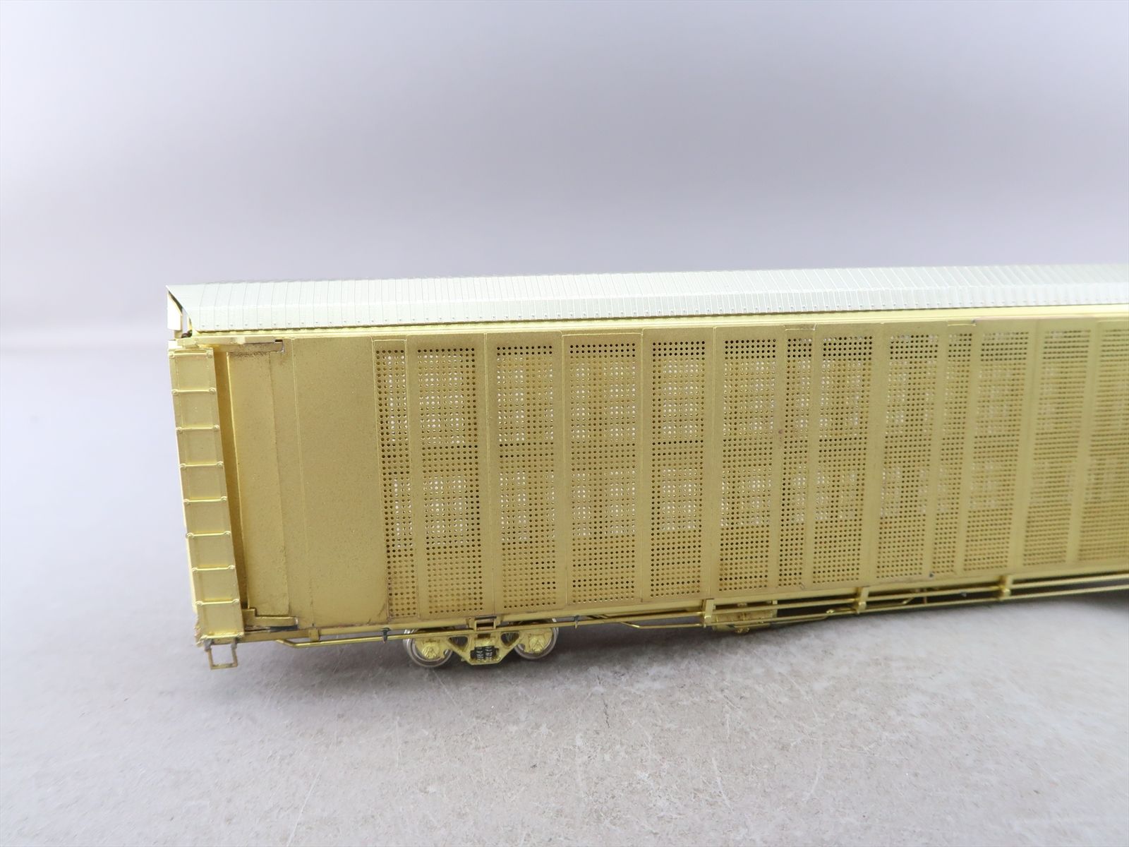 HO Brass Model - OMI 3250 Safe-T-Pack Auto Rack Tri-Level - Unpainted ...