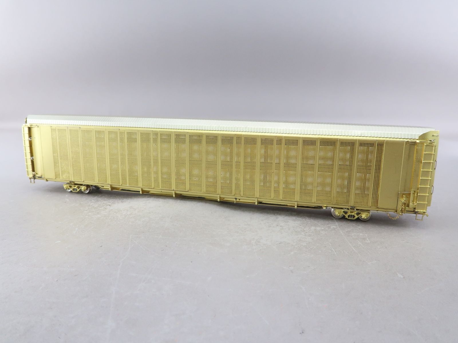 HO Brass Model - OMI 3250 Safe-T-Pack Auto Rack Tri-Level - Unpainted ...