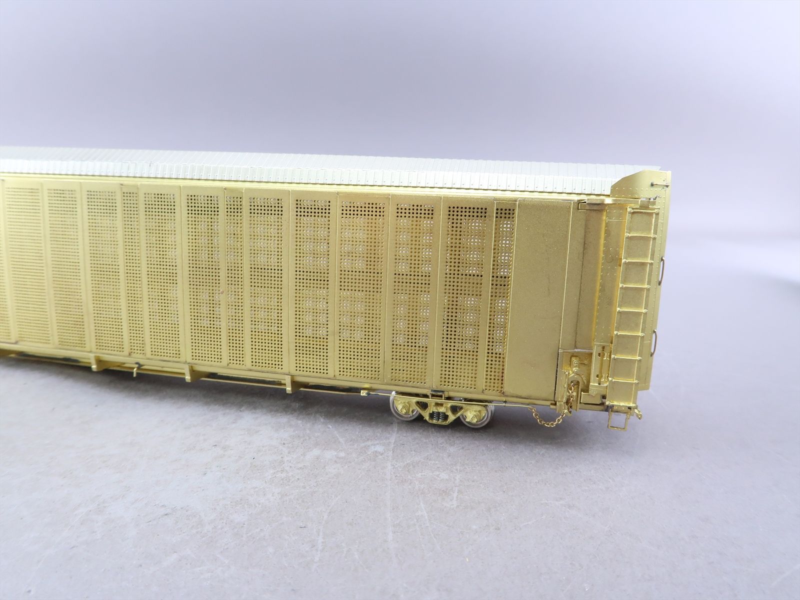 HO Brass Model - OMI 3250 Safe-T-Pack Auto Rack Tri-Level - Unpainted ...