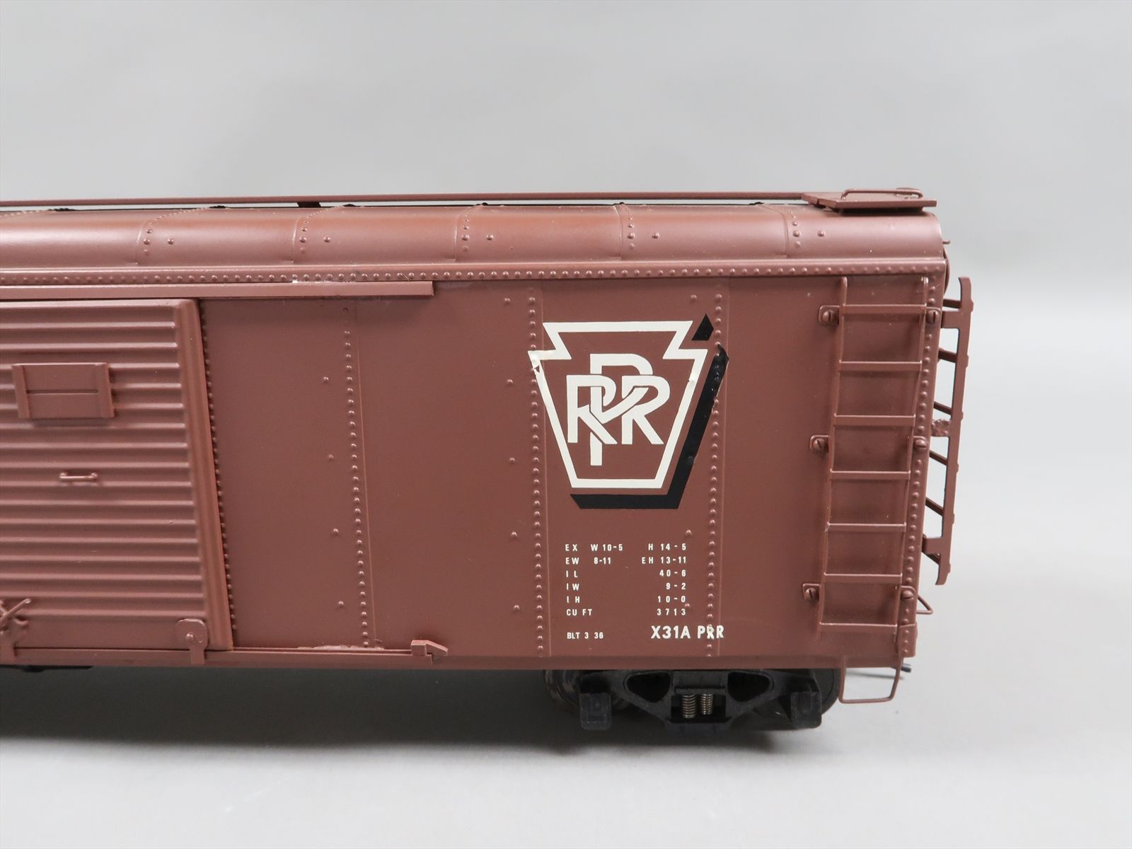 G 1:32 Brass Model - J&M PRR Pennsylvania 40' Boxcar Box Car #78856 - F ...