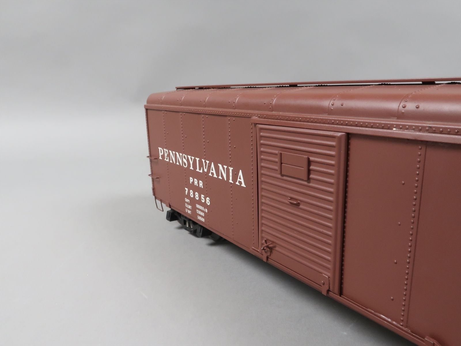 G 1:32 Brass Model - J&M PRR Pennsylvania 40' Boxcar Box Car #78856 - F ...