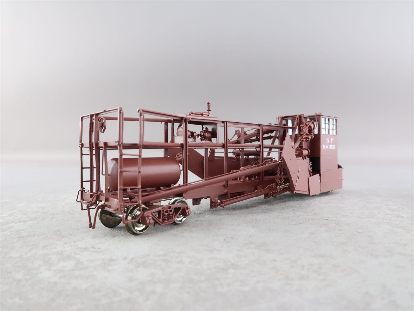 HO Brass Model - OMI 3308.1 SP Southern Pacific Jordan Spreader Low ...