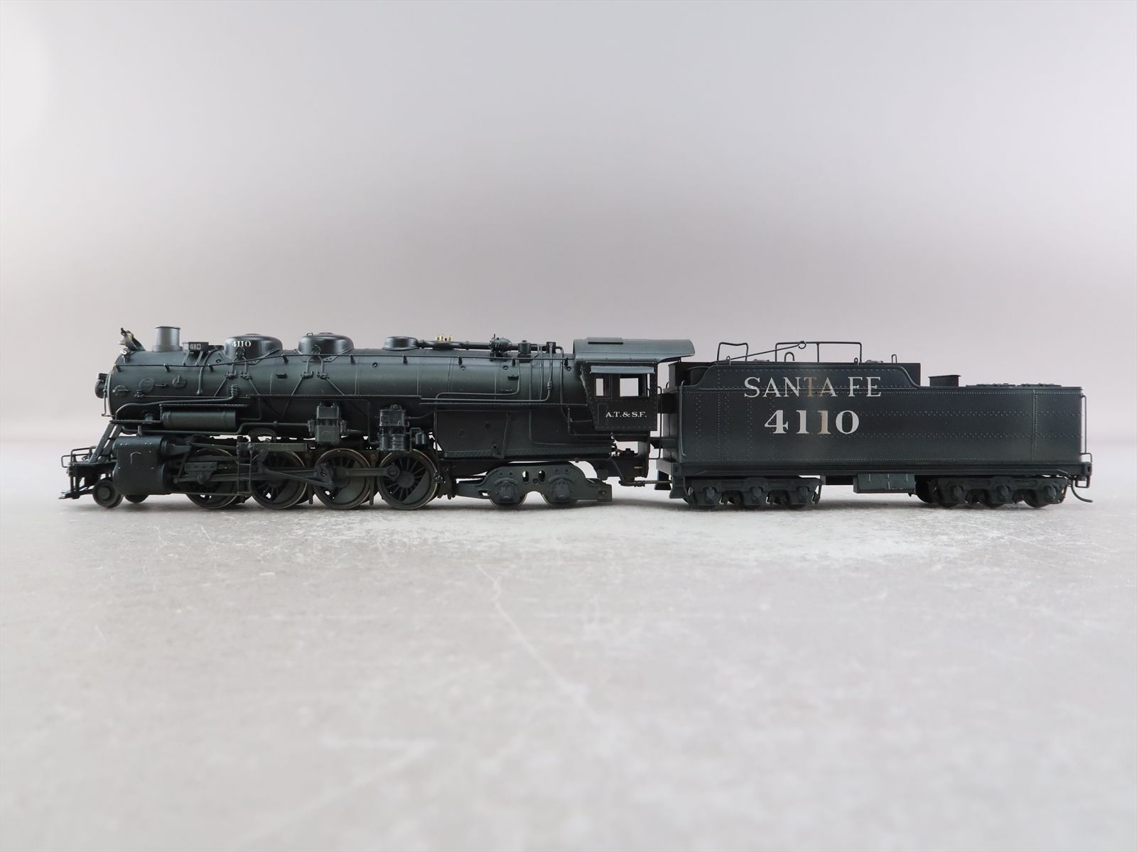 HO Brass Model - PFM AT&SF Santa Fe 2-8-4 #4110 - Custom + Weathered ...