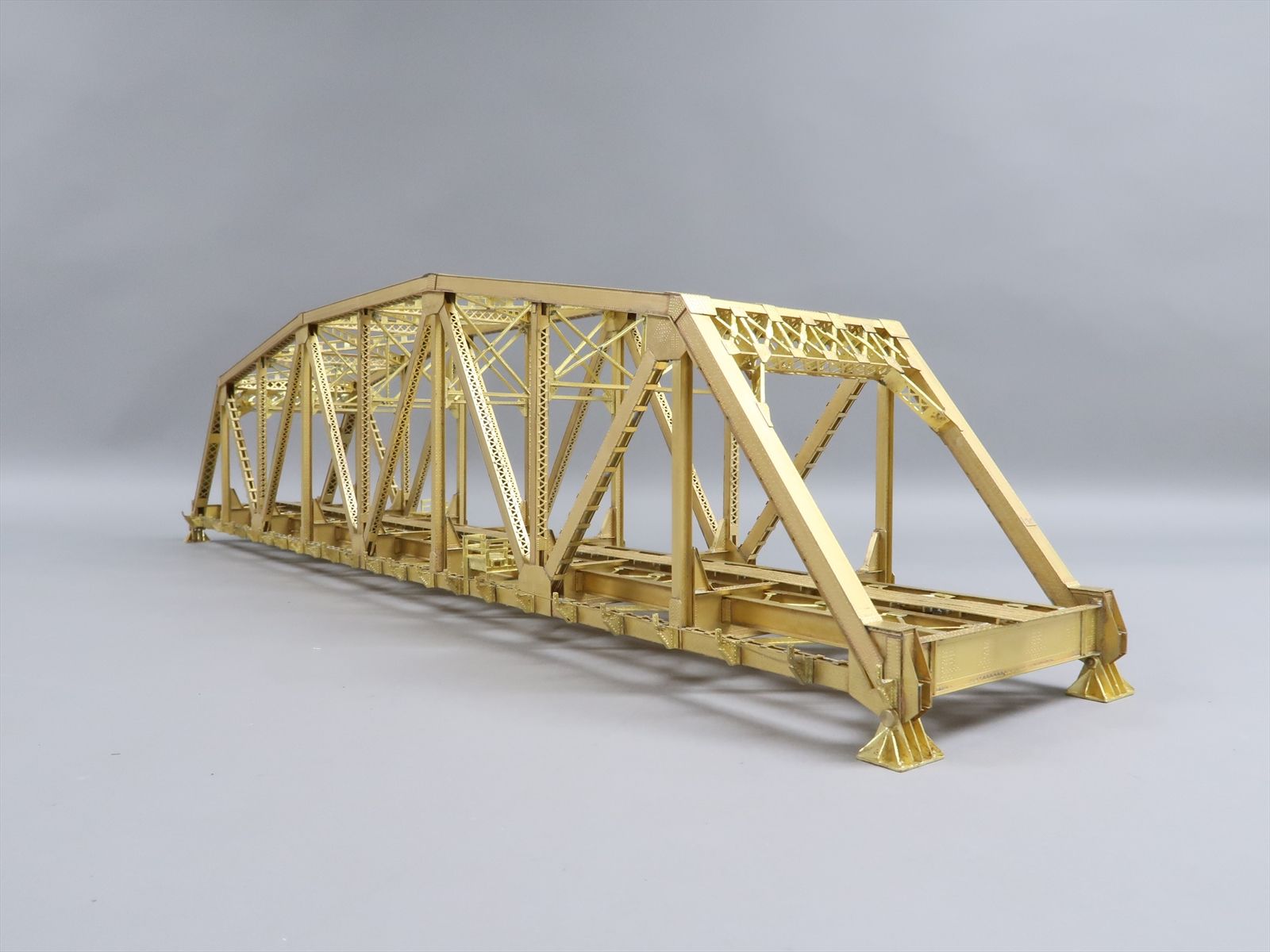 HO Brass Model Structure - OMI 3450 Camel Back Warren Truss Double ...