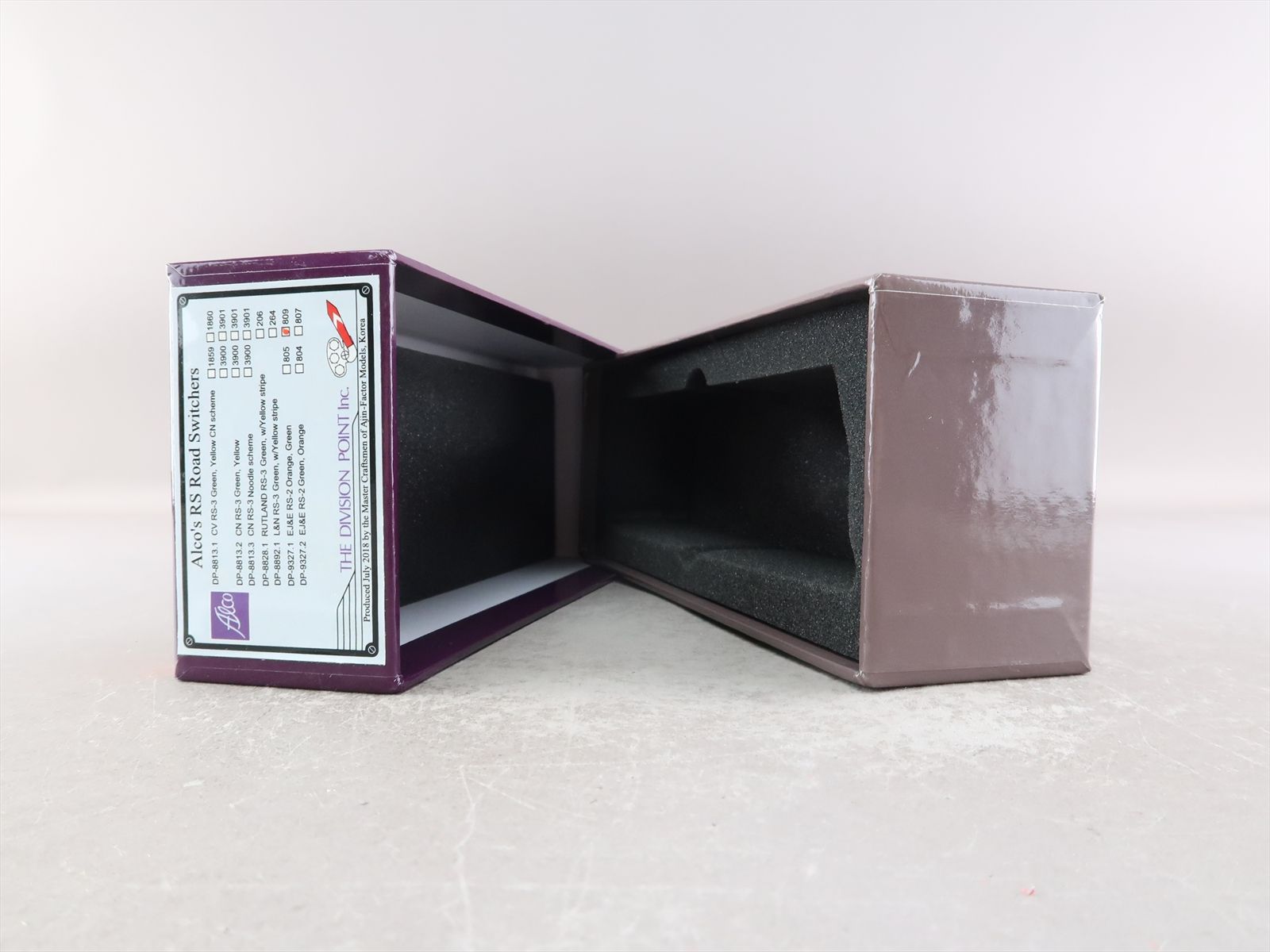 HO Brass Model - DP 9327.1 EJ&E Elgin Joliet & Eastern RS-2 Orange Green #809 - F/P - 2018 Run - ATM