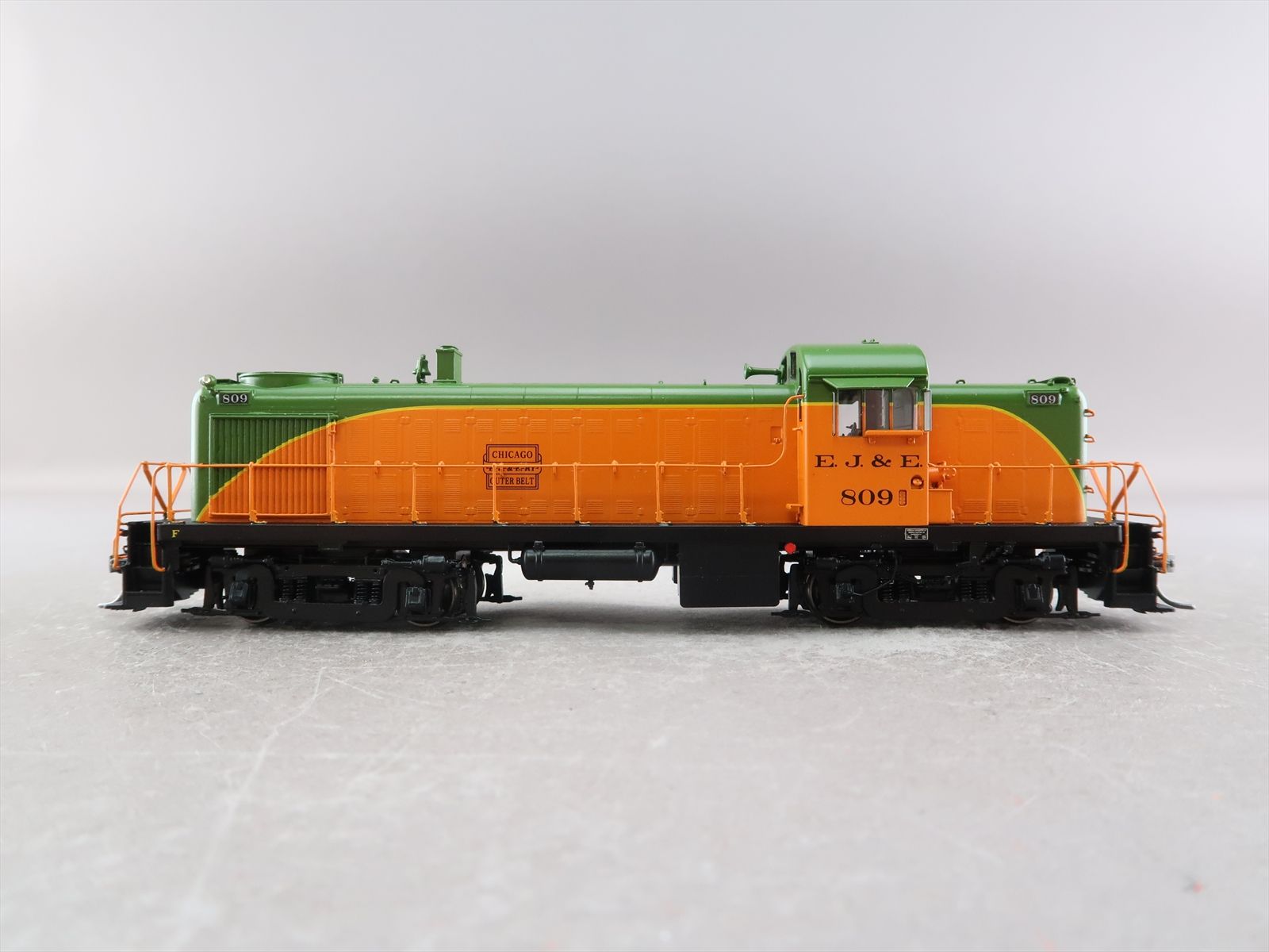 HO Brass Model - DP 9327.1 EJ&E Elgin Joliet & Eastern RS-2 Orange Green #809 - F/P - 2018 Run - ATM