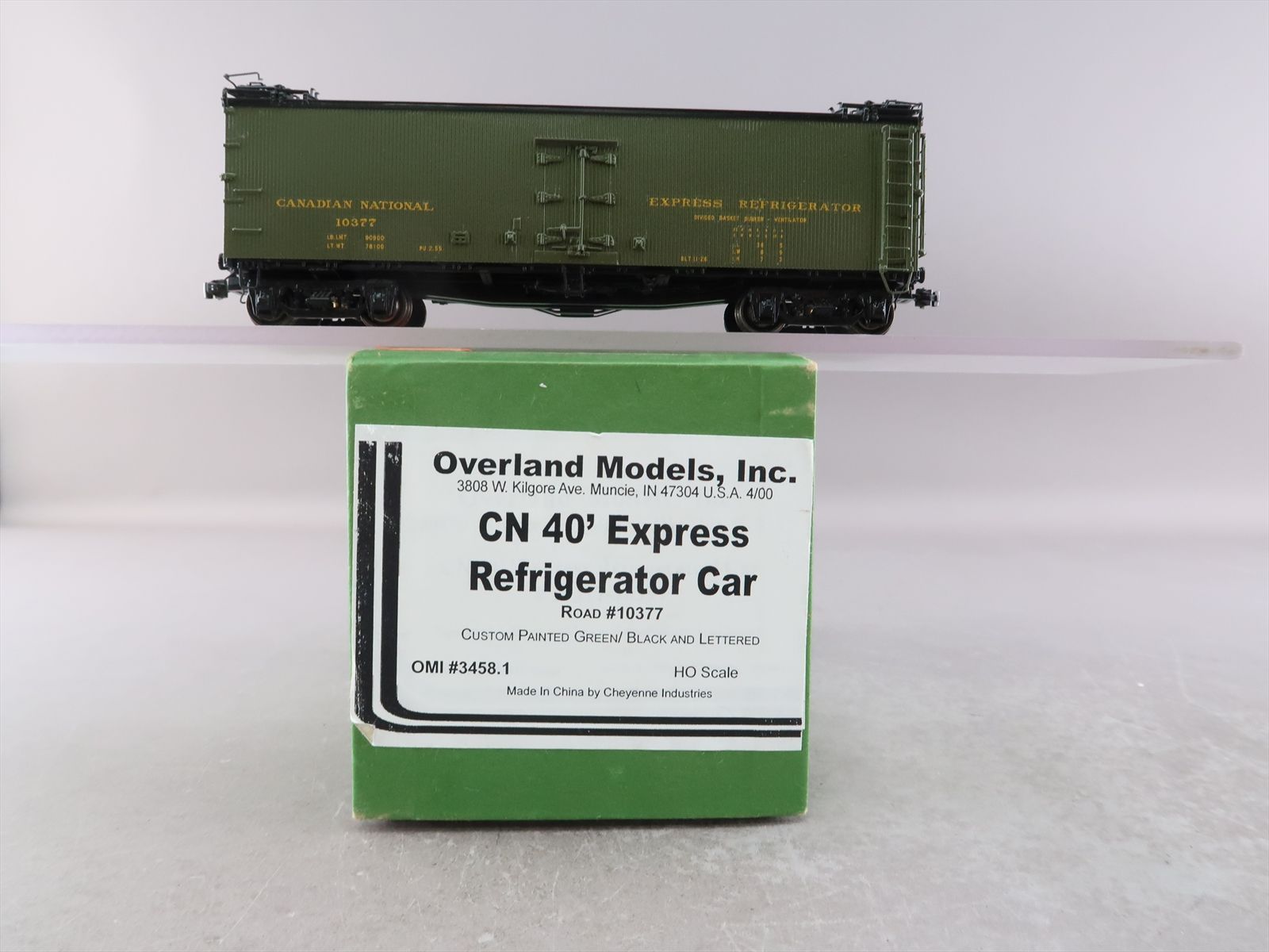 HO Brass Model - OMI 3458.1 CN CNR Canadian National 40' Express Reefer ...