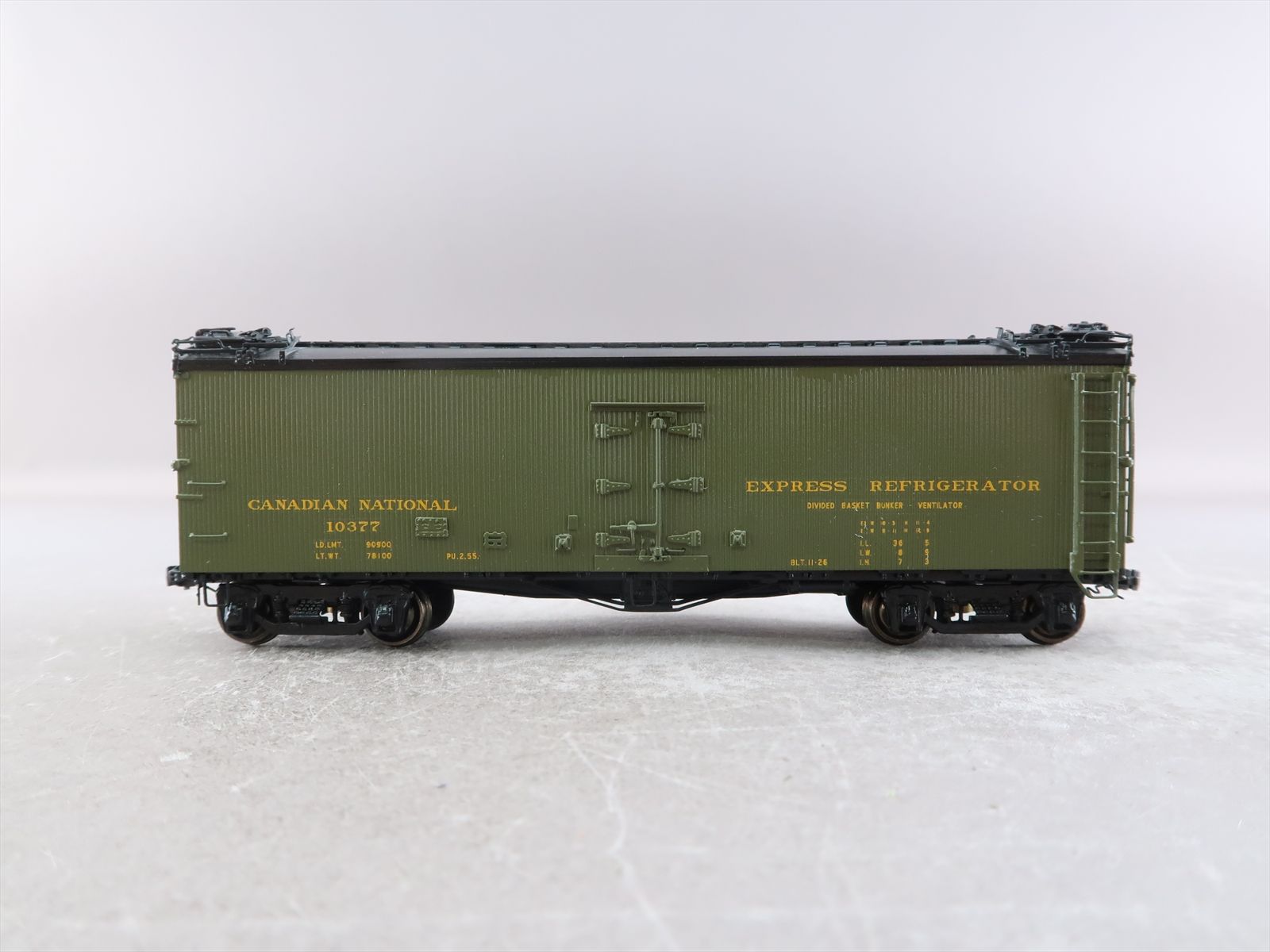 HO Brass Model - OMI 3458.1 CN CNR Canadian National 40' Express Reefer ...