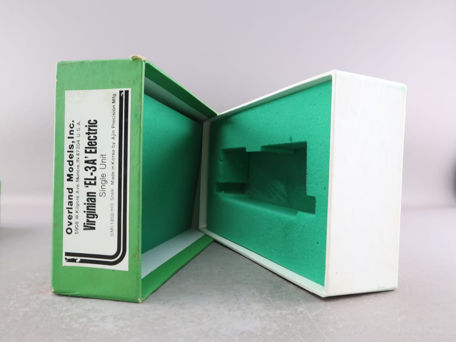 HO Brass Model - OMI 1852 / 1900 VGN Virginian EL-3A Electric ...