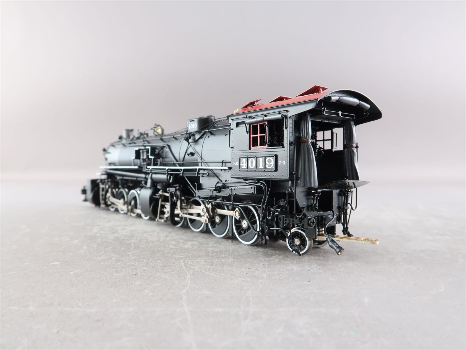 HO Brass Model - W&R Version 2 NP Northern Pacific Z-3 2-8-8-2 Black ...