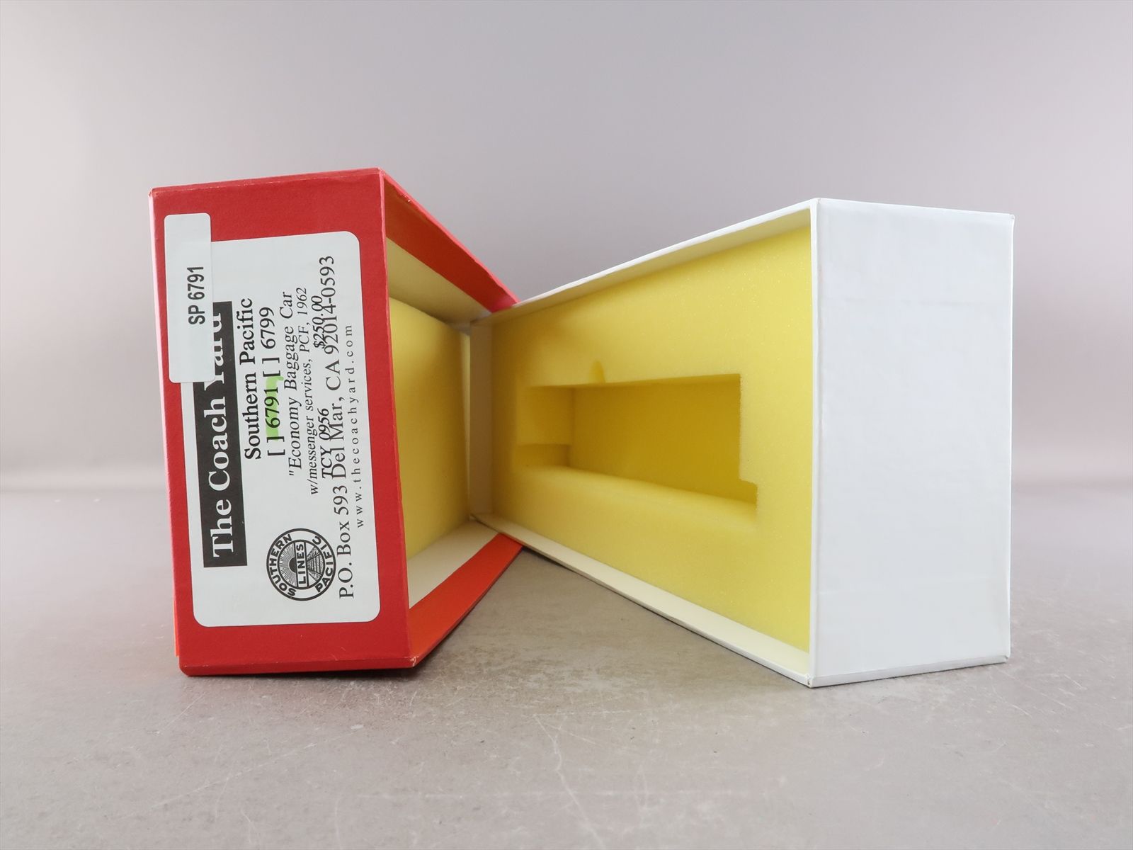 HO Brass Model - TCY 0956 SP Southern Pacific Economy Baggage #6791 ...