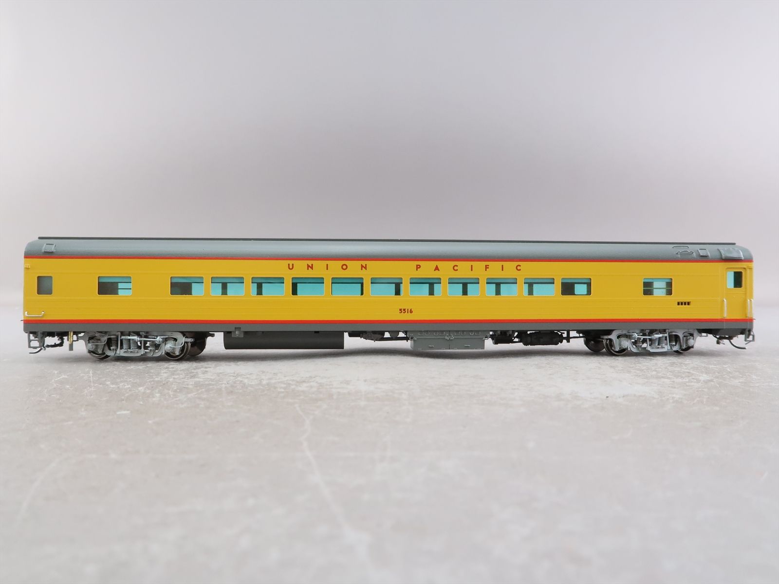 HO Brass Model - TCY 1309 UP Union Pacific Budd Chair Car #5510 - Pro ...