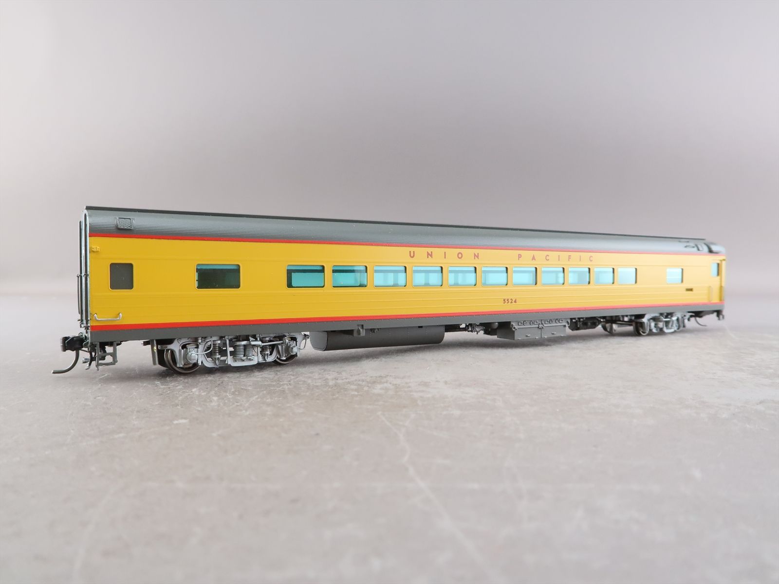 HO Brass Model - TCY 1309 UP Union Pacific Budd Chair Car #5524 - Pro ...