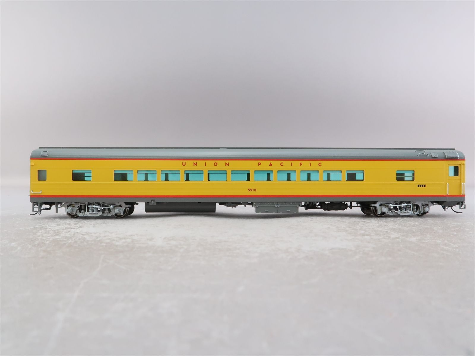HO Brass Model - TCY 1309 UP Union Pacific Budd Chair Car #5510 - Pro ...