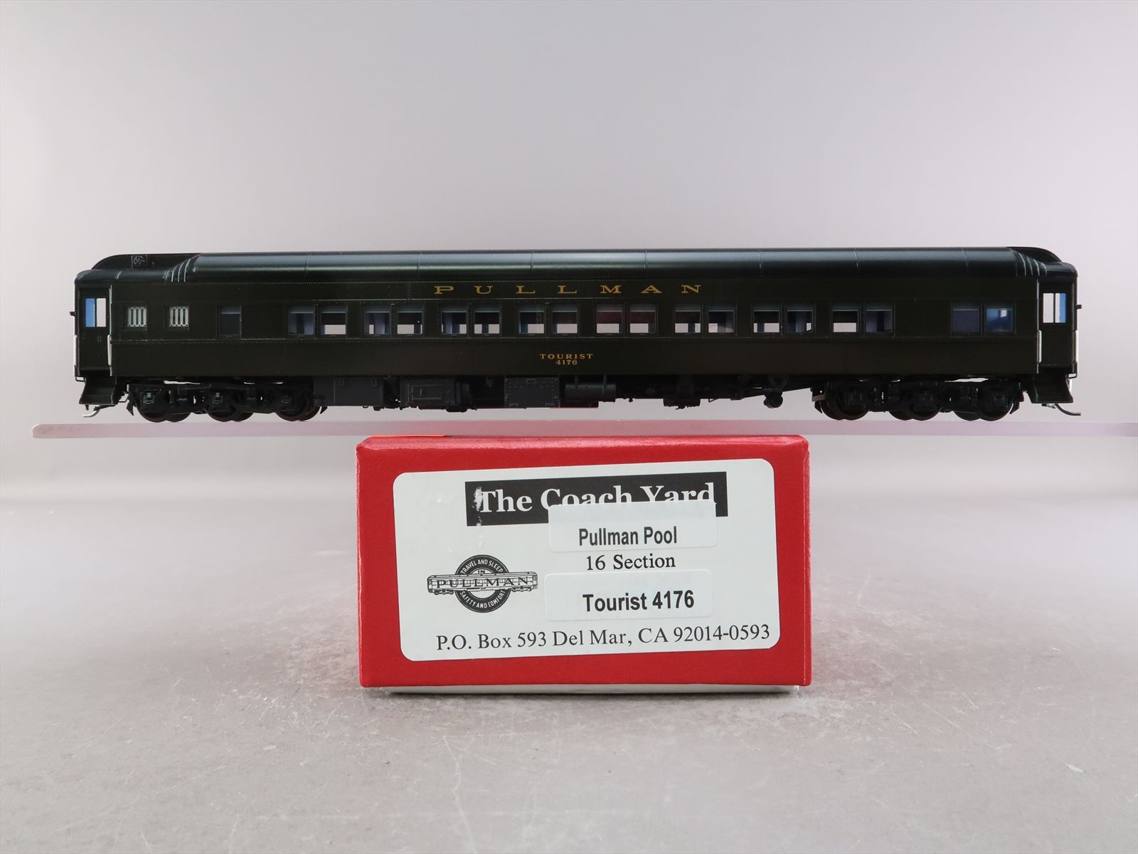 HO Brass Model - TCY 1409a Pullman 16 Section Tourist #4176 - F/P ...