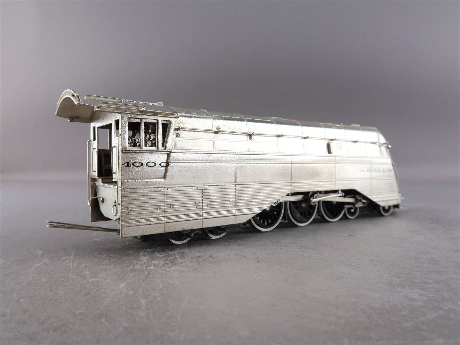 HO Brass Model - NPP CB&Q Burlington Aeolus 4-6-4 S-4A Streamlined ...