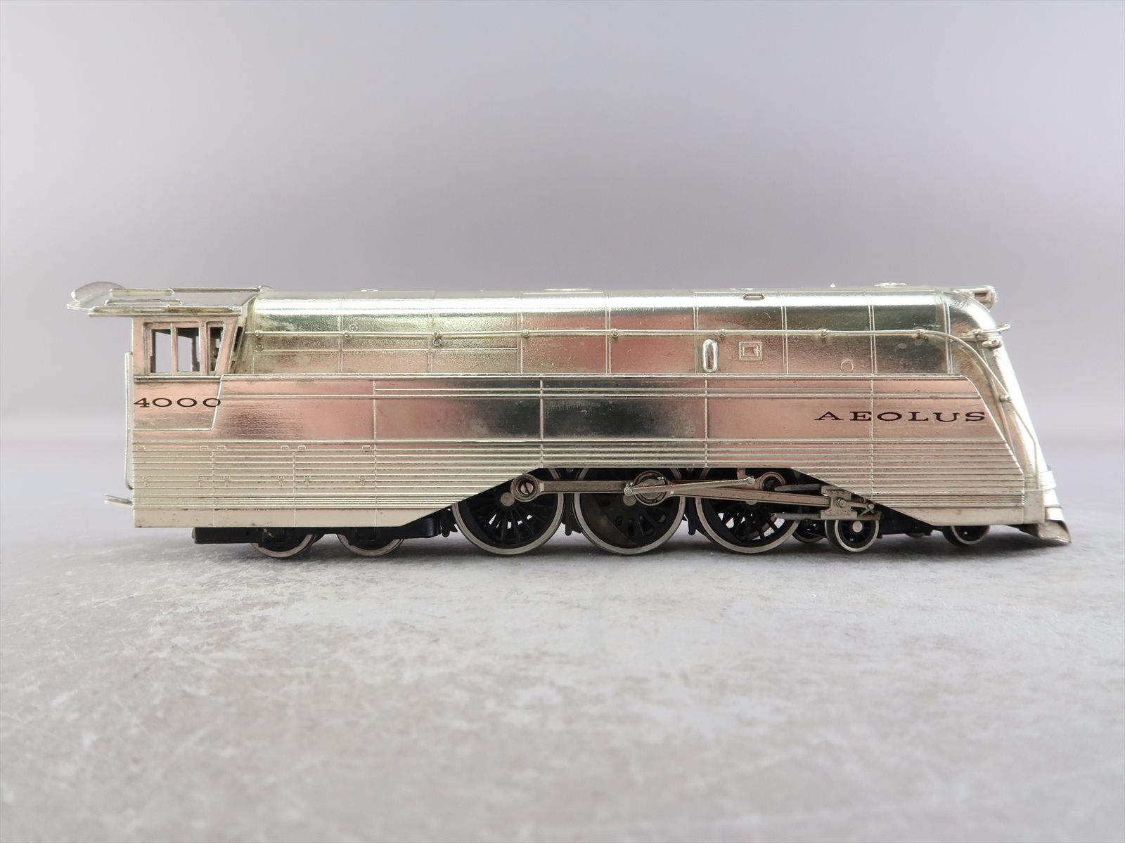 HO Brass Model - NPP CB&Q Burlington Aeolus 4-6-4 S-4A Streamlined ...