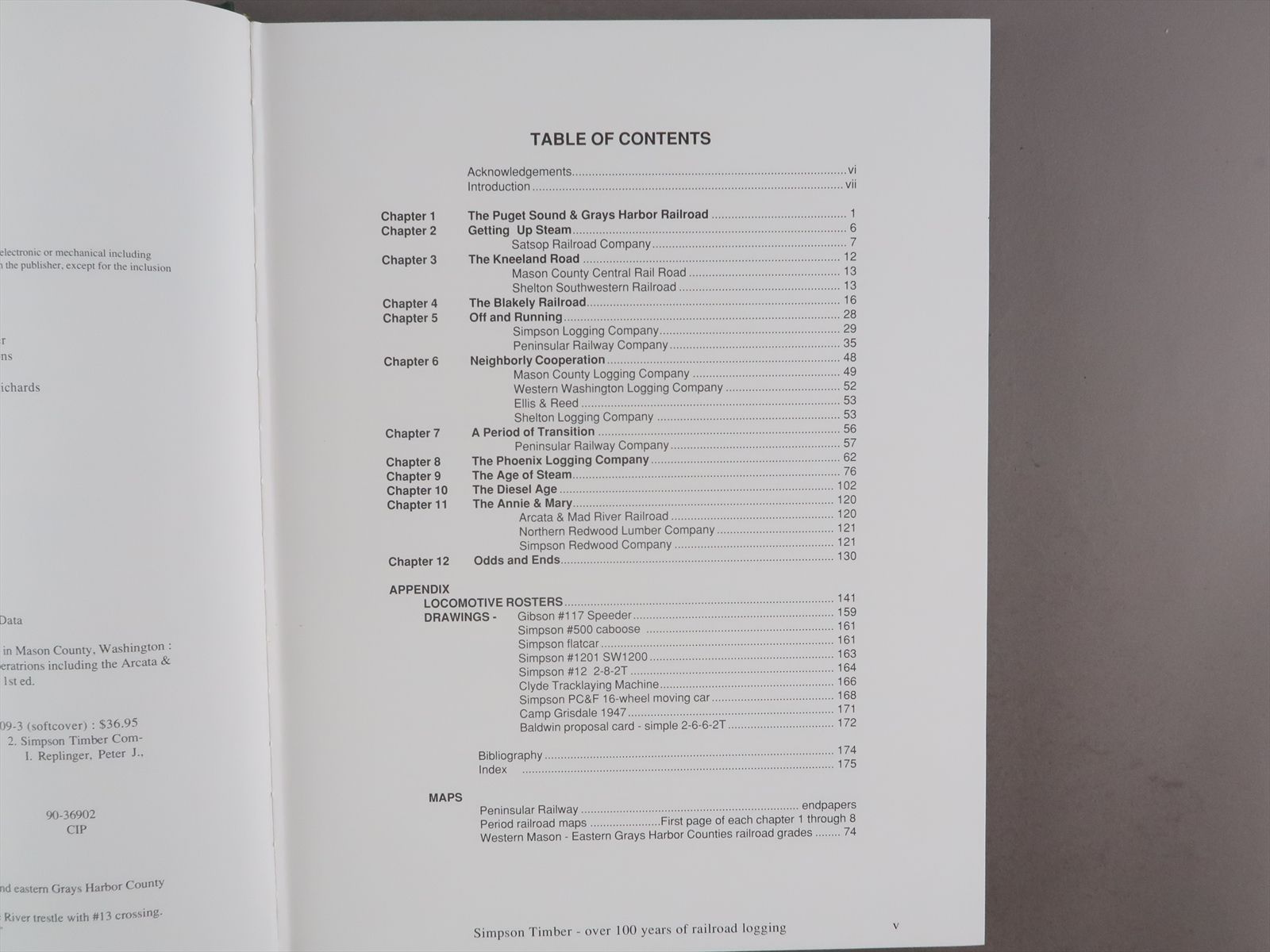 Railroad Book - Logging to the Salt Chuck - John T. Labbe & Peter J ...