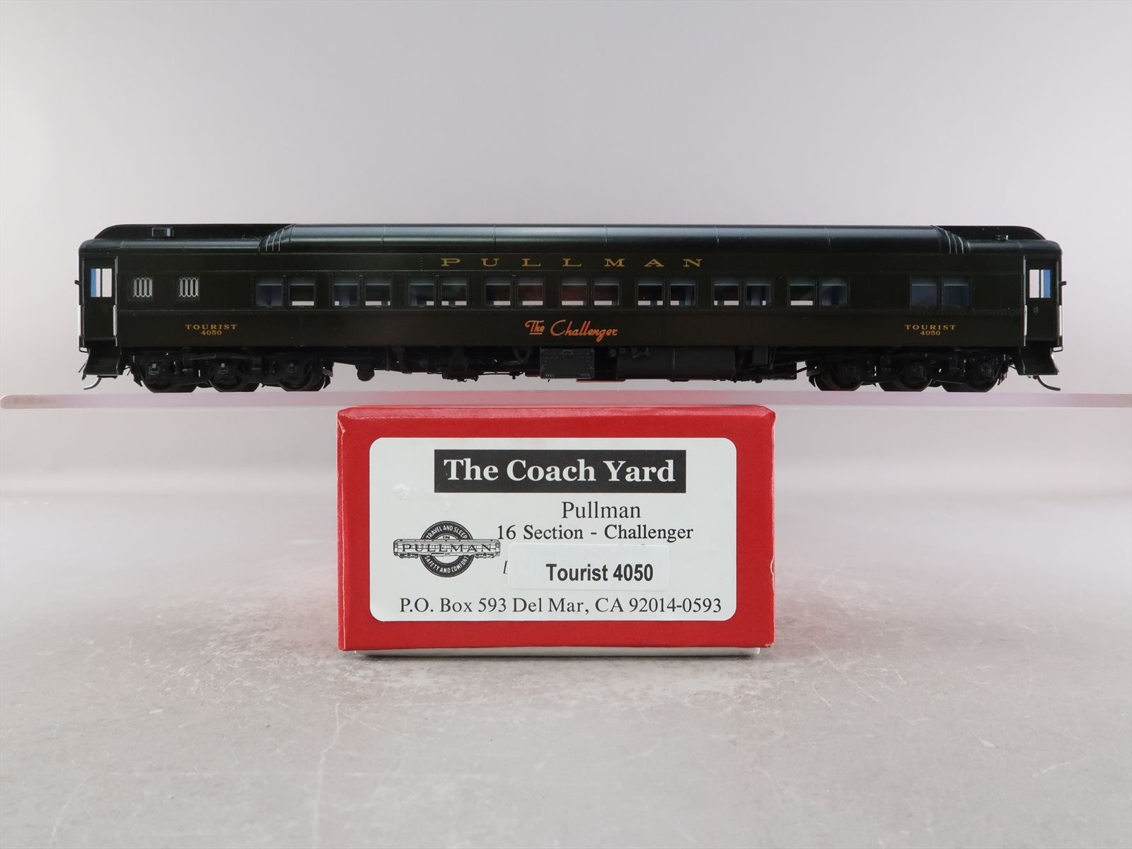 HO Brass Model - TCY 1409 UP Union Pacific Pullman 16 Section Tourist ...