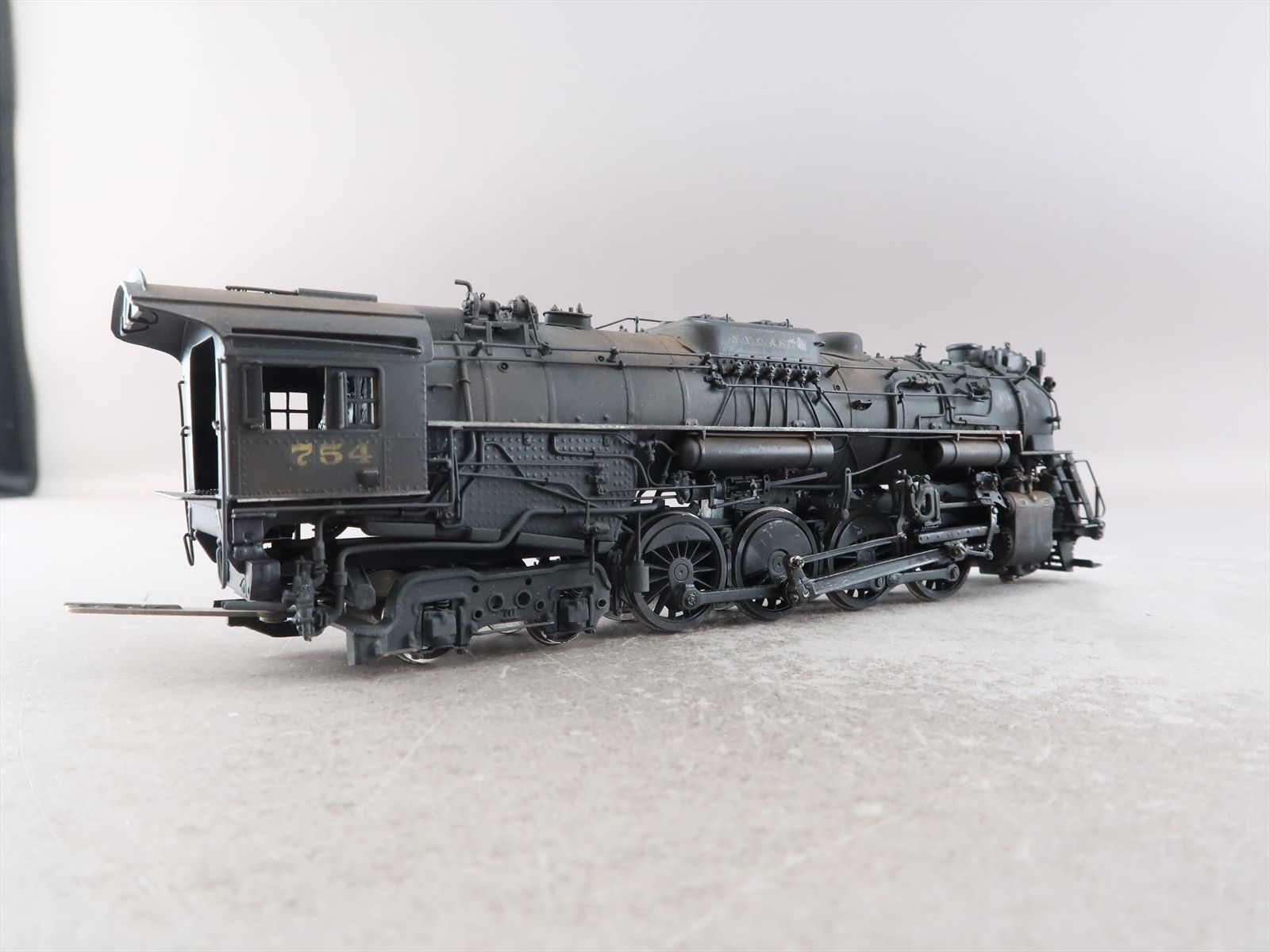 HO Brass Model - OMI 1449 NKP Nickel Plate Road S-2 2-8-4 Berkshire #754 - Custom + Weathered ...
