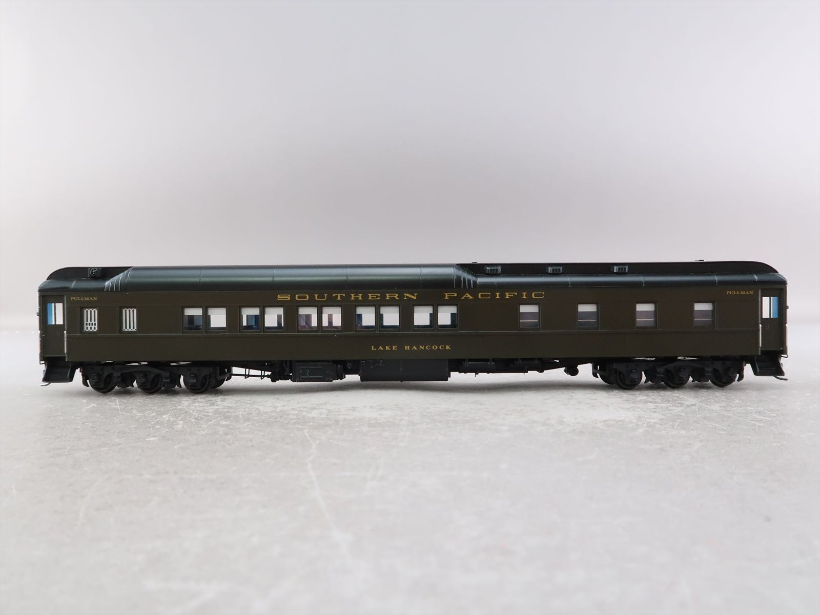 HO Brass Model - TCY 1402 SP Southern Pacific 10-1-2 Sleeper Dark Olive ...