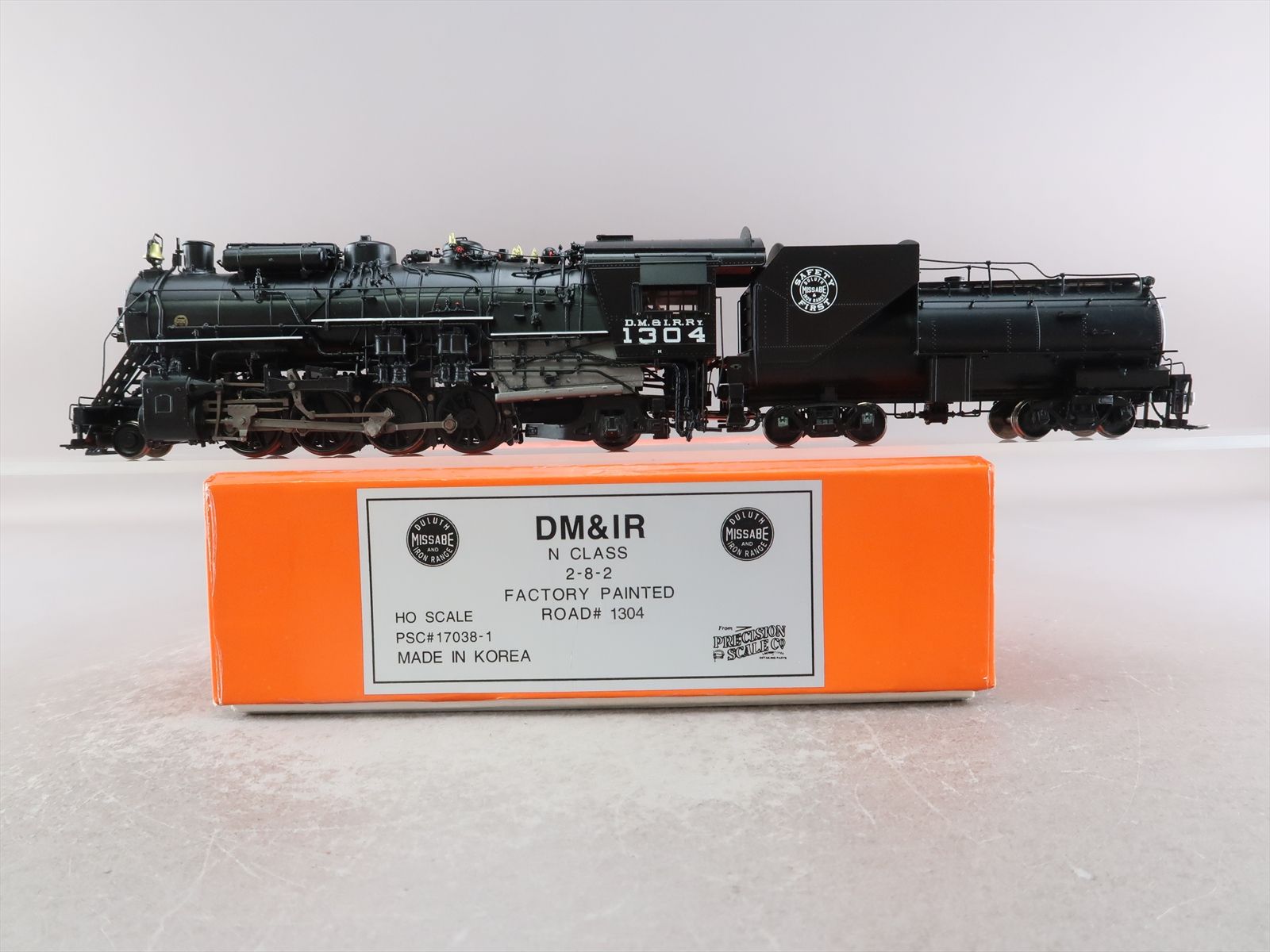 HO Brass Model - PSC 17038-1 DM&IR Duluth Missabe & Iron Range 2-8-2 N ...