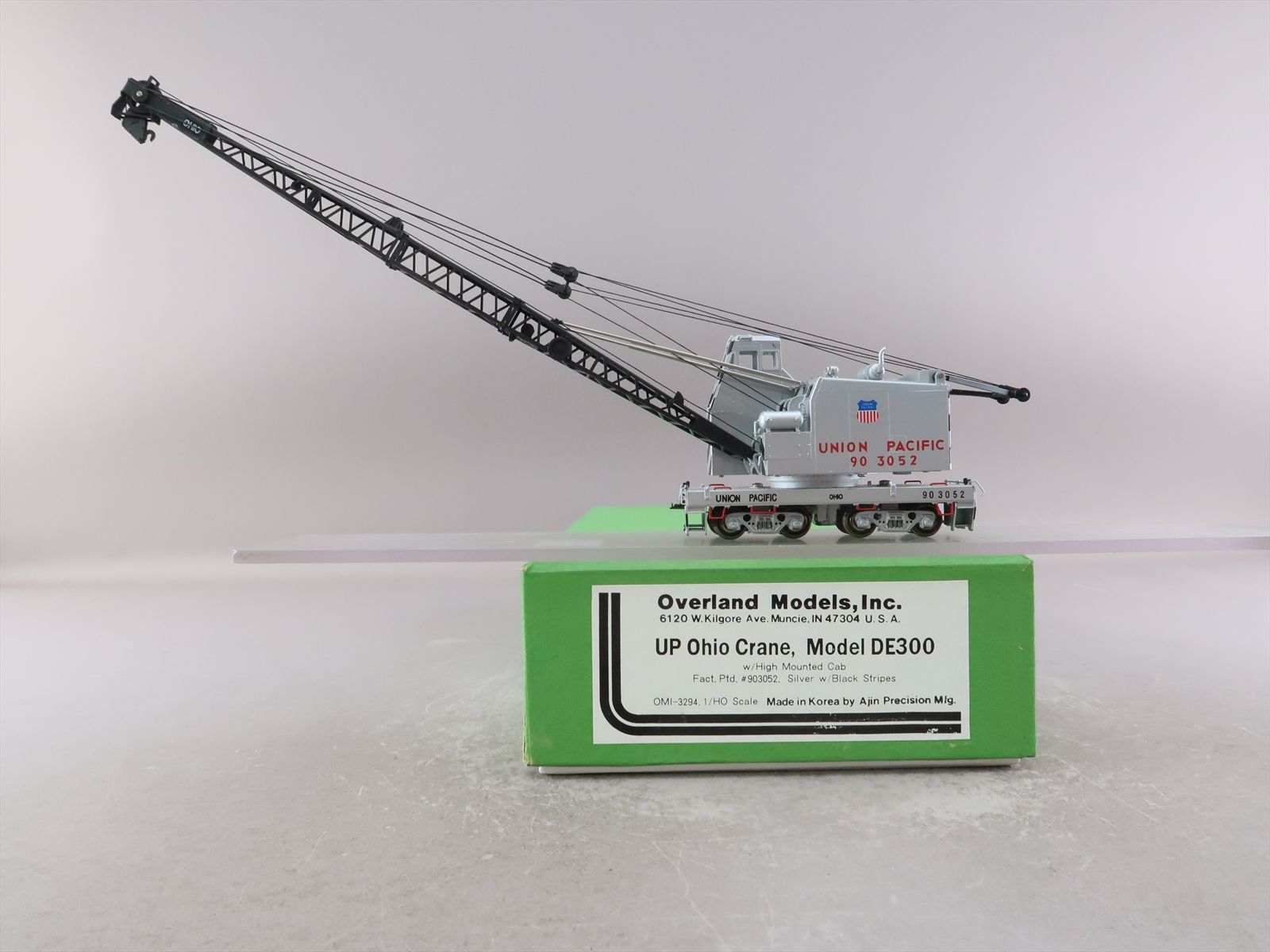 HO Brass Model - OMI 3294.1 UP Union Pacific Ohio Crane Model DE300 ...