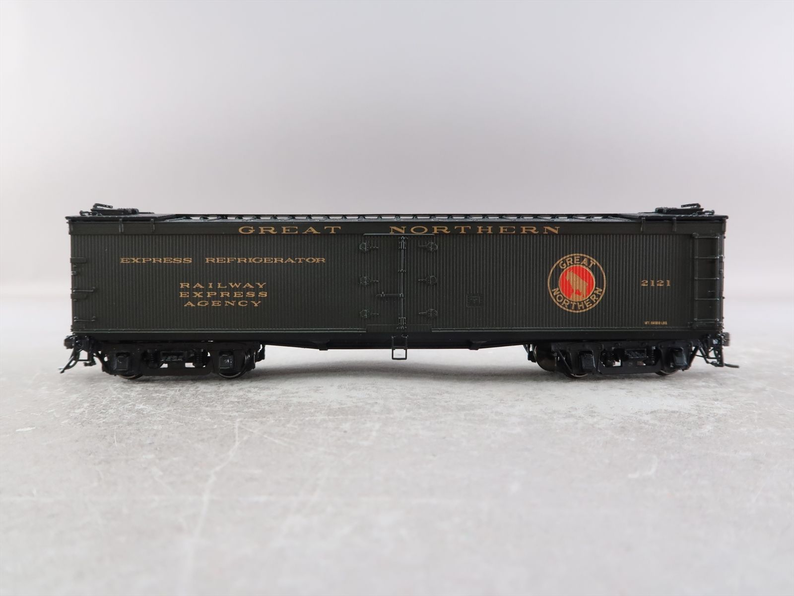 HO Brass Model - SSL GNEX03 GN Great Northern 50' Express Reefer #2121 ...