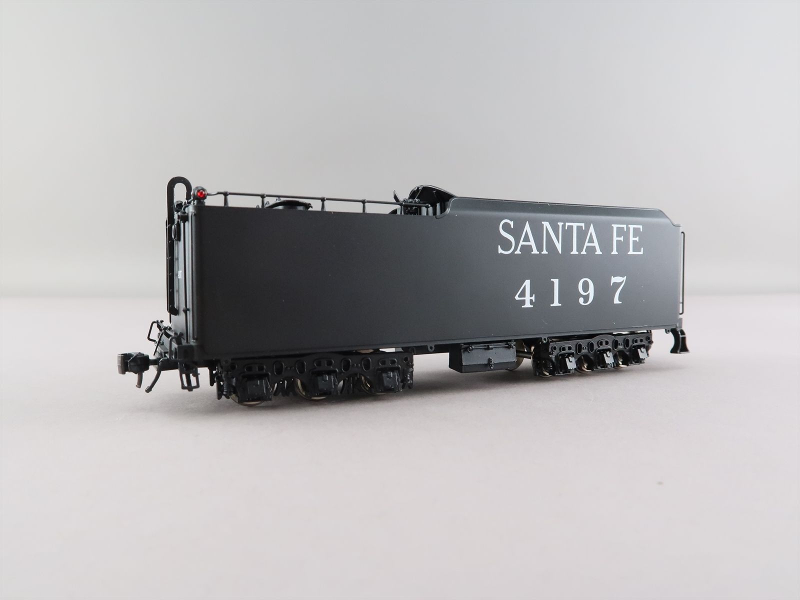 HO Brass Model - PSC 15516-1 AT&SF Santa Fe 2-8-4 Rebuilt w/ Elesco FWH #4197 - F/P - 1995 Run ...