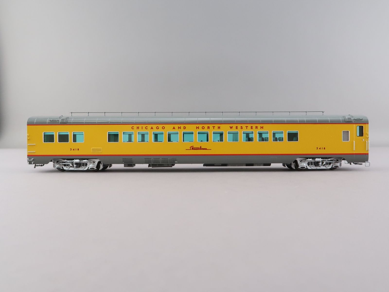 HO Brass Model - RWC UP01 C&NW Chicago & Northwestern 20-Seat Coach ...