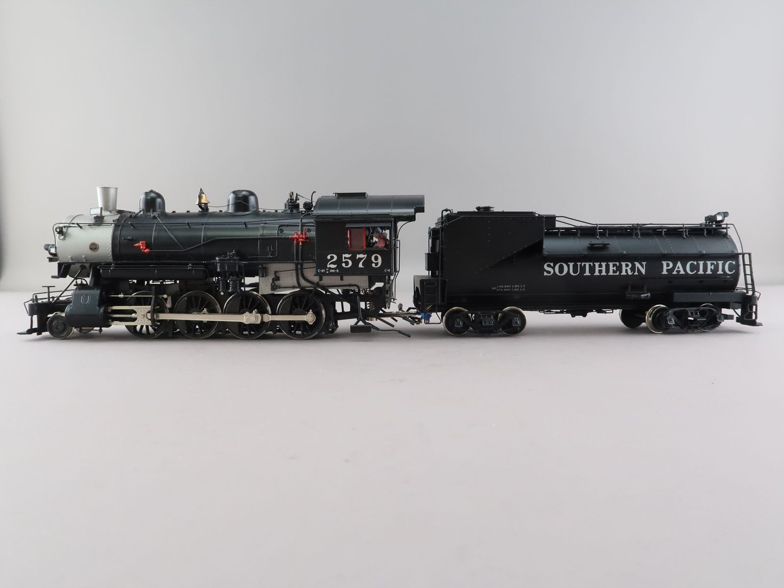 O Brass Model - PFM SP Southern Pacific C-9 2-8-0 #2579 - F/P + DCC ...
