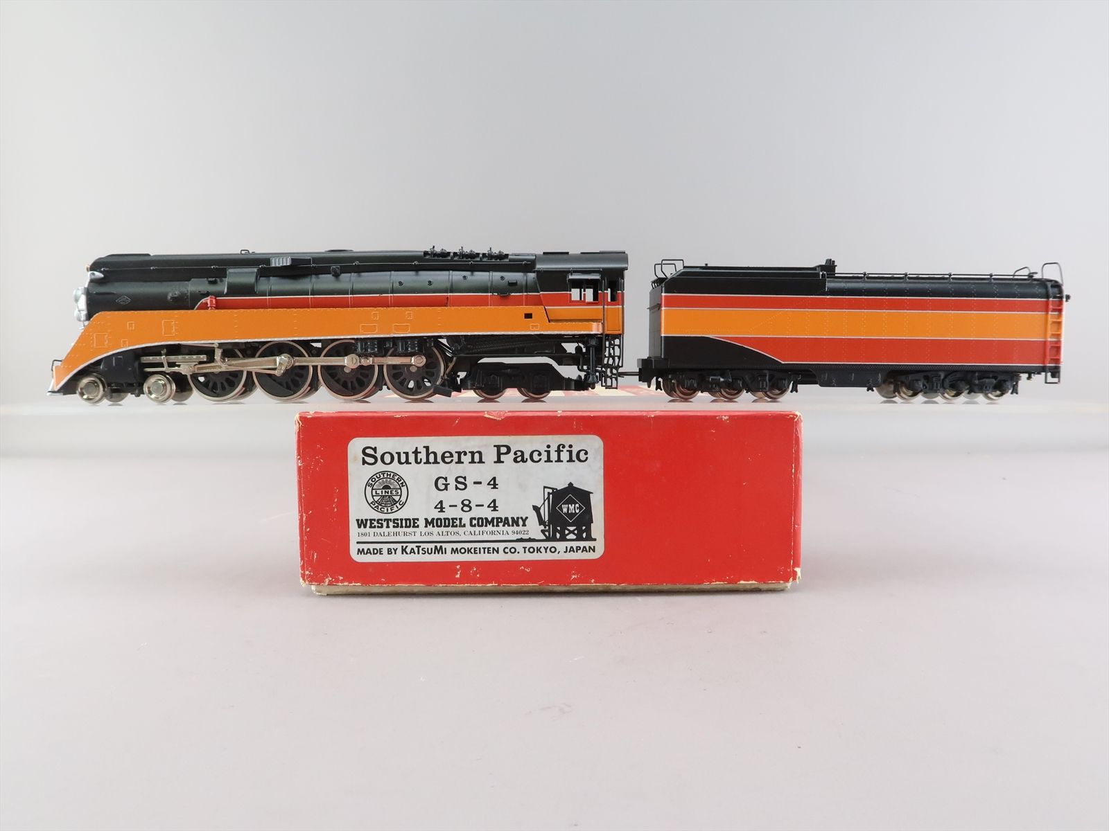 HO Brass Model - WMC SP Southern Pacific GS-4 4-8-4 Daylight - Custom ...