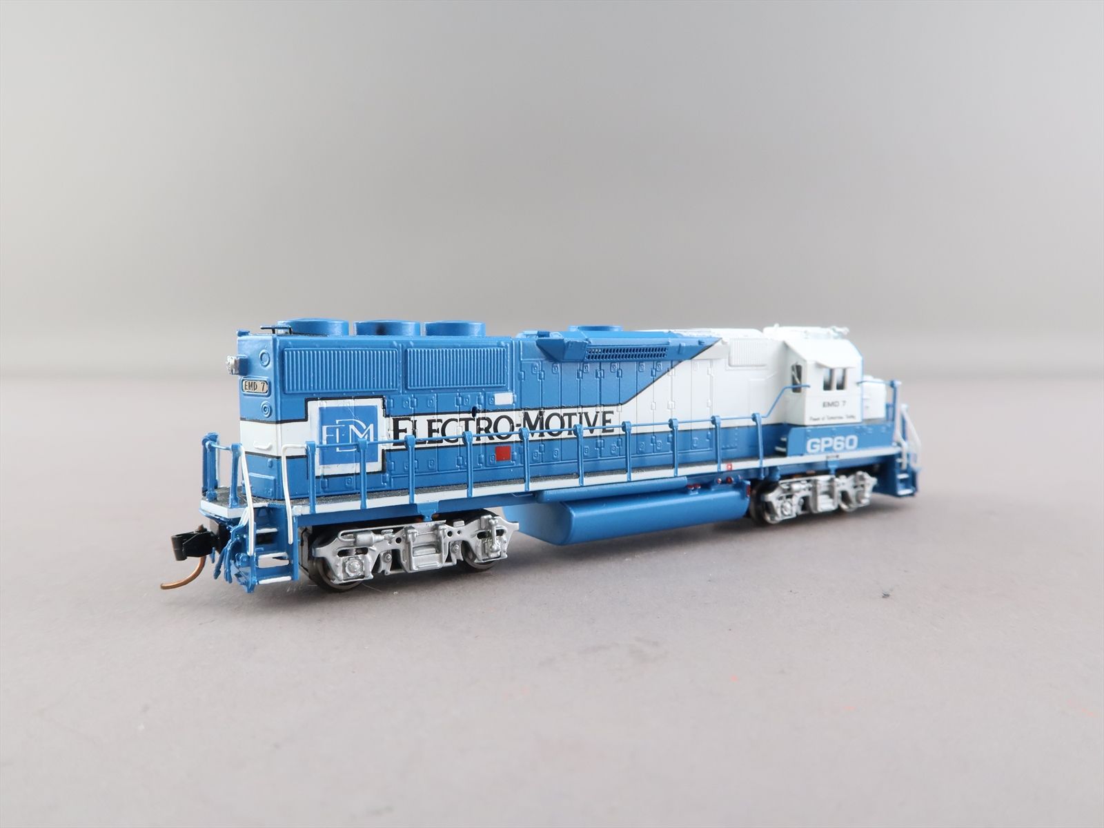N Brass Model - OMI 2893.1 EMD Demo Demonstrator GP60 Blue / White # ...