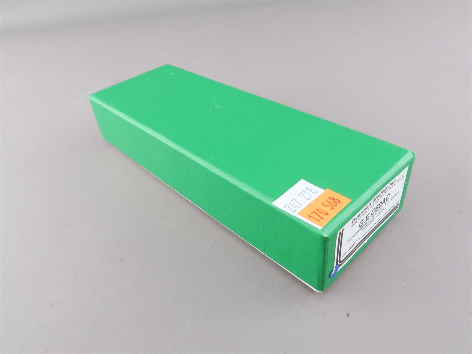 N Brass Model - OMI 2887.1 GE General Electric C60AC Demonstrator #6000 ...