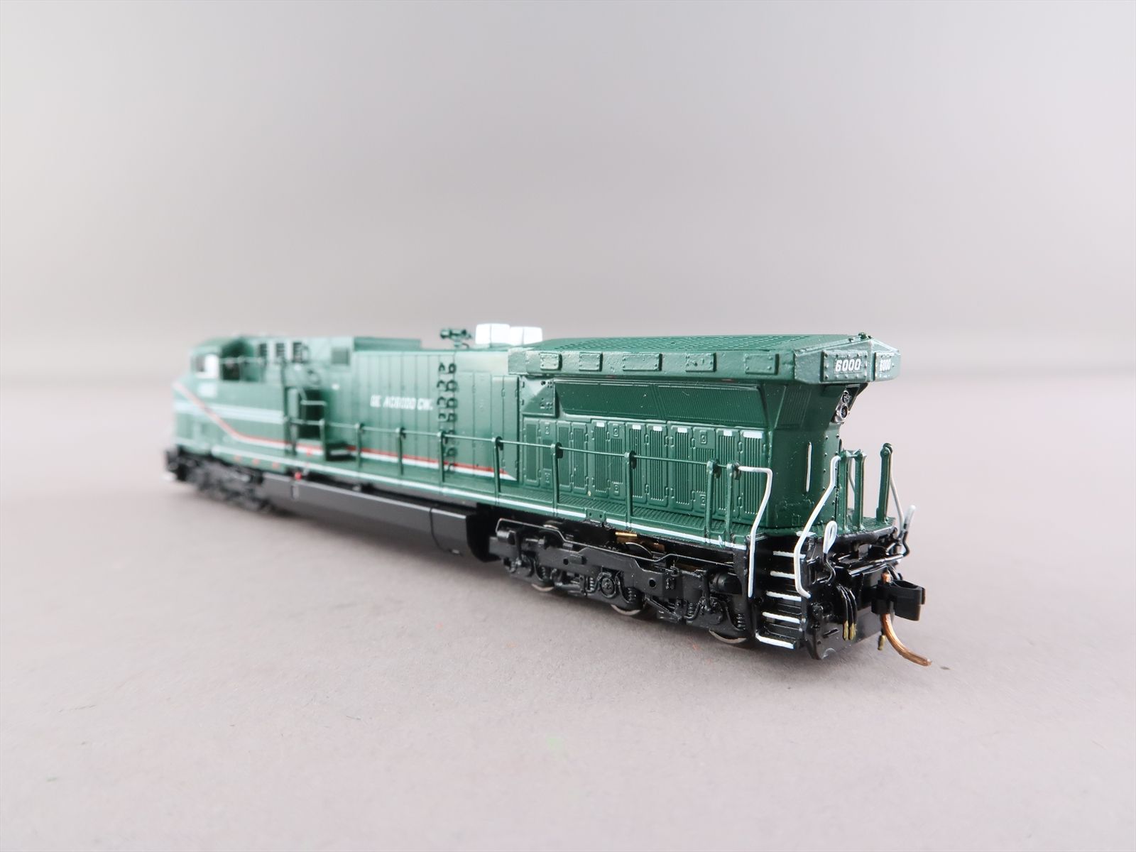 N Brass Model - OMI 2887.1 GE General Electric C60AC Demonstrator #6000 ...