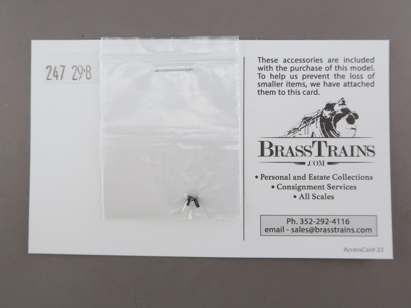 N Brass Model - OMI 2922.1 KCS Kansas City Southern SD45T-2 Gray #4509 ...