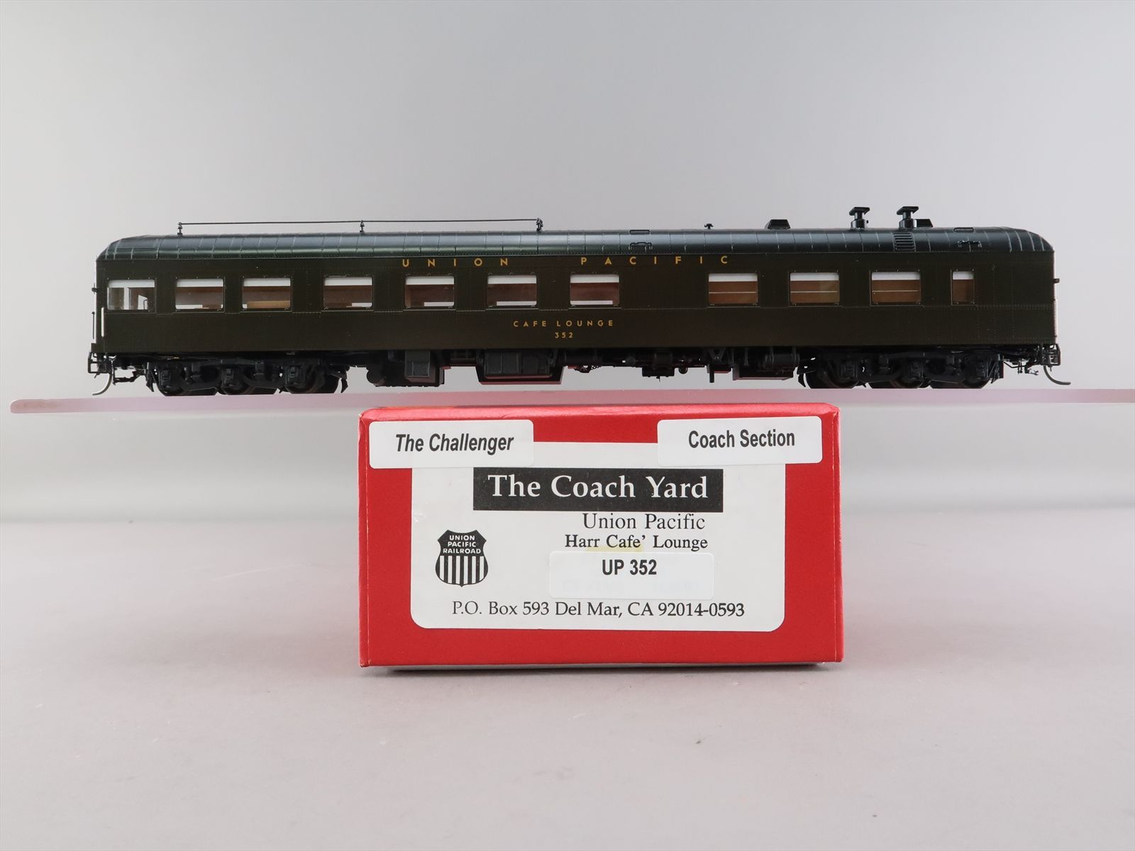 HO Brass Model - TCY 1366 UP Union Pacific Harriman Cafe Lounge #352 ...
