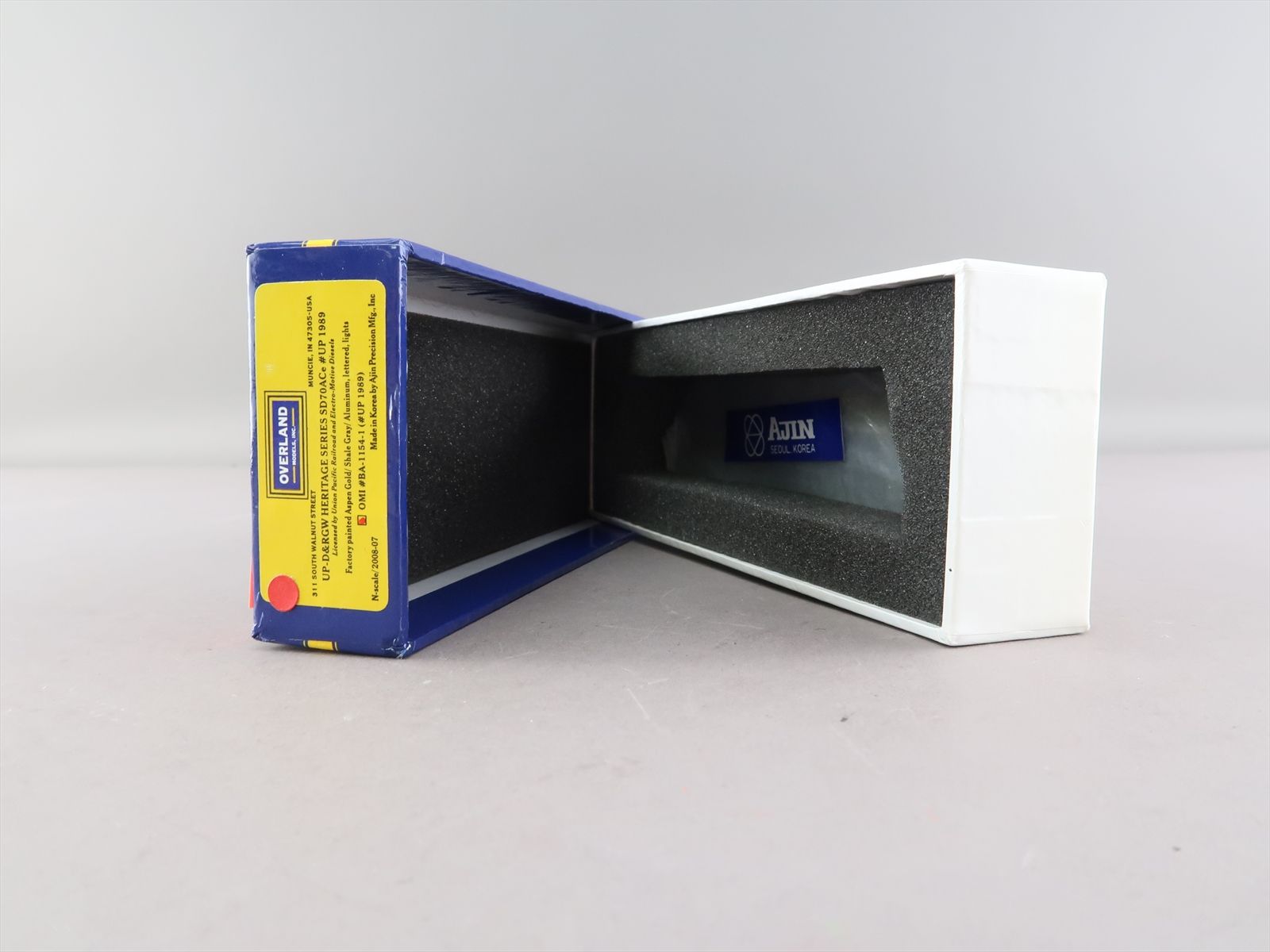 N Brass Model - OMI BA-1154-1 D&RGW Rio Grande Heritage UP Union Pacific SD70ACe #1989 - F/P ...