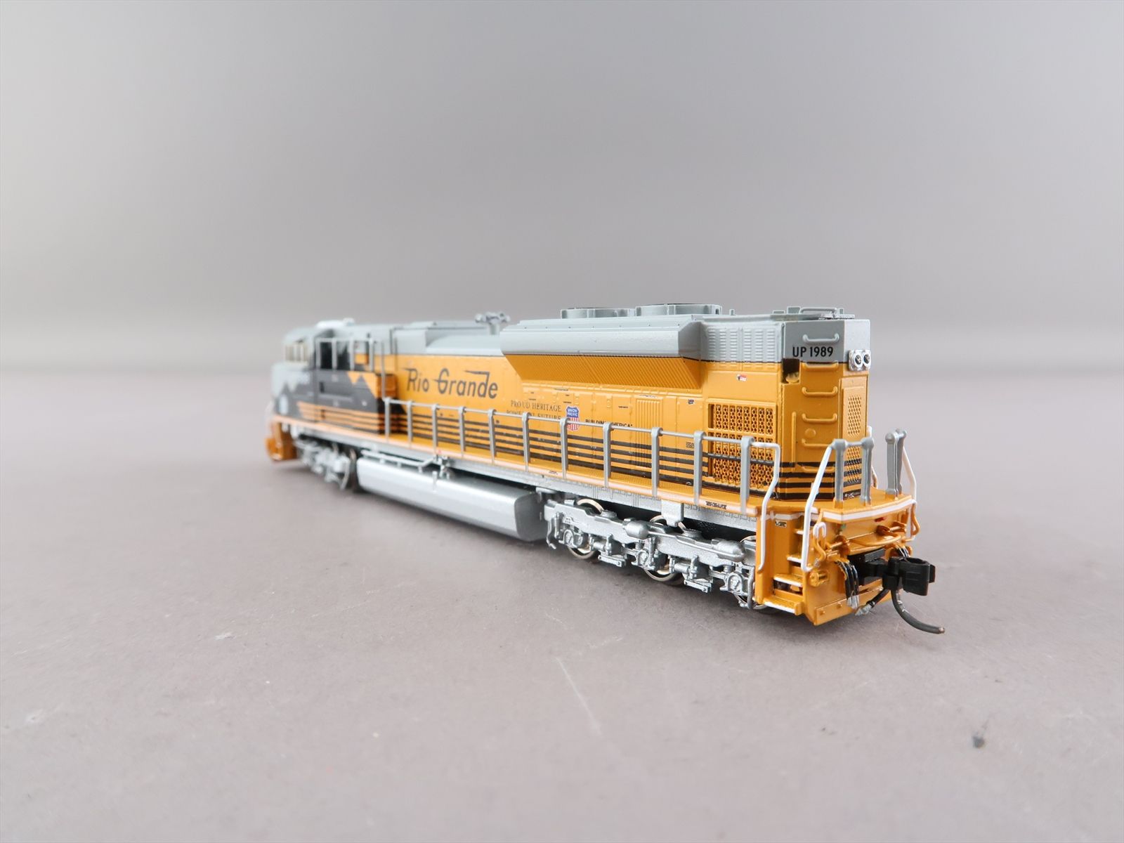 N Brass Model - OMI BA-1154-1 D&RGW Rio Grande Heritage UP Union Pacific SD70ACe #1989 - F/P ...