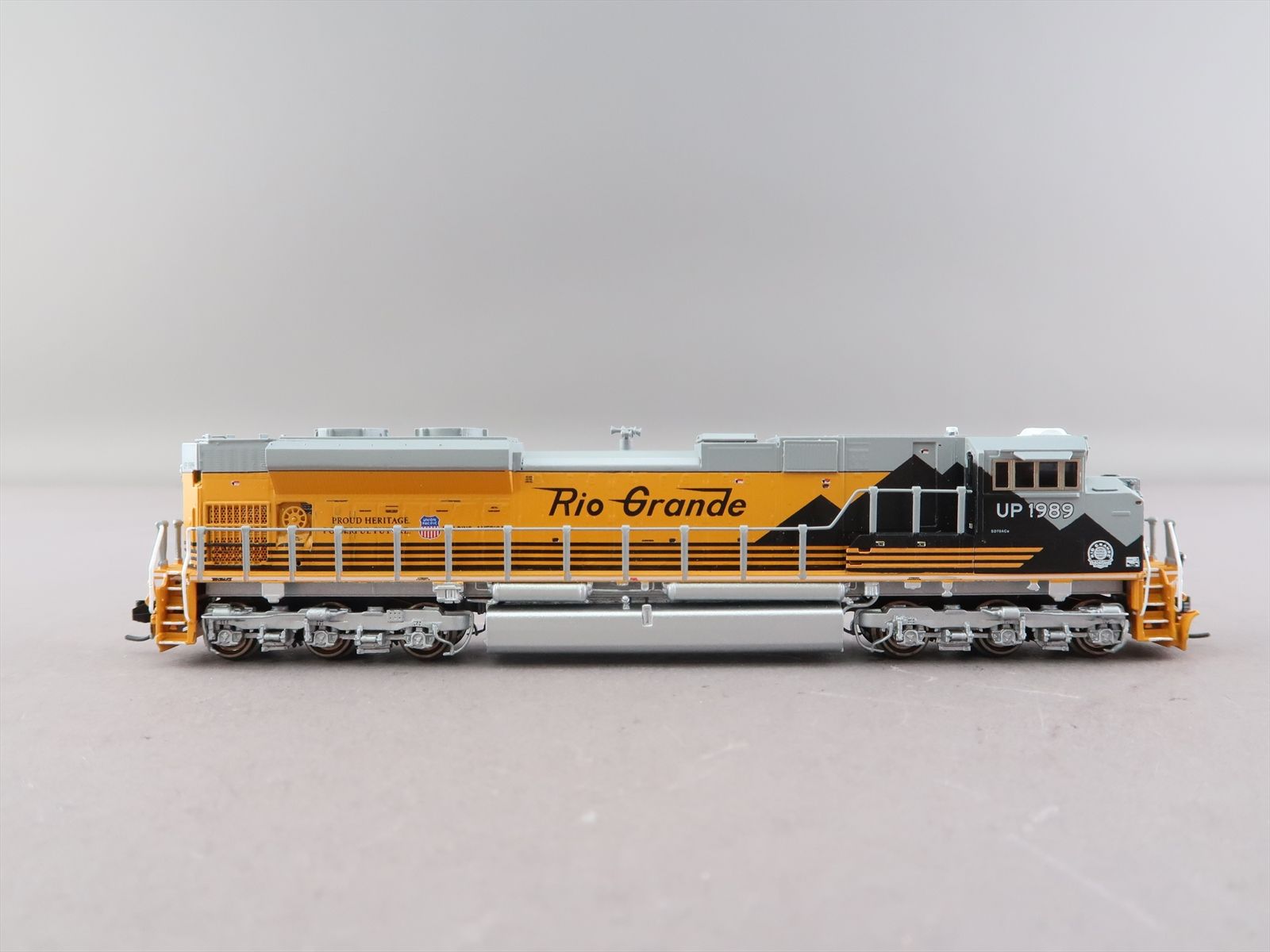 N Brass Model - OMI BA-1154-1 D&RGW Rio Grande Heritage UP Union Pacific SD70ACe #1989 - F/P ...